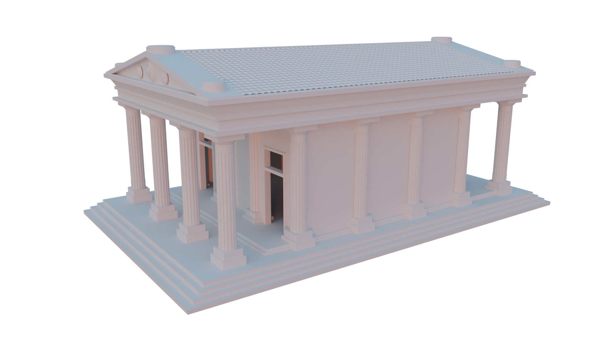 ArtStation - Small Ancient Greek Temple