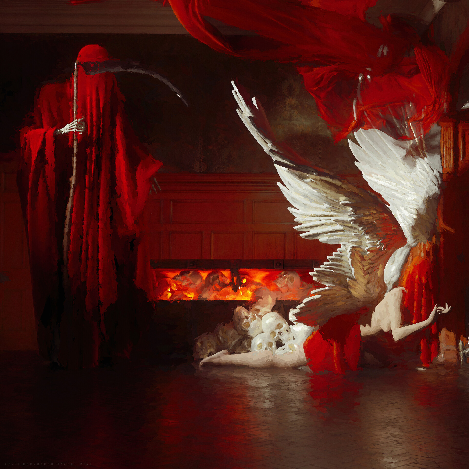 ArtStation - Fallen Angel