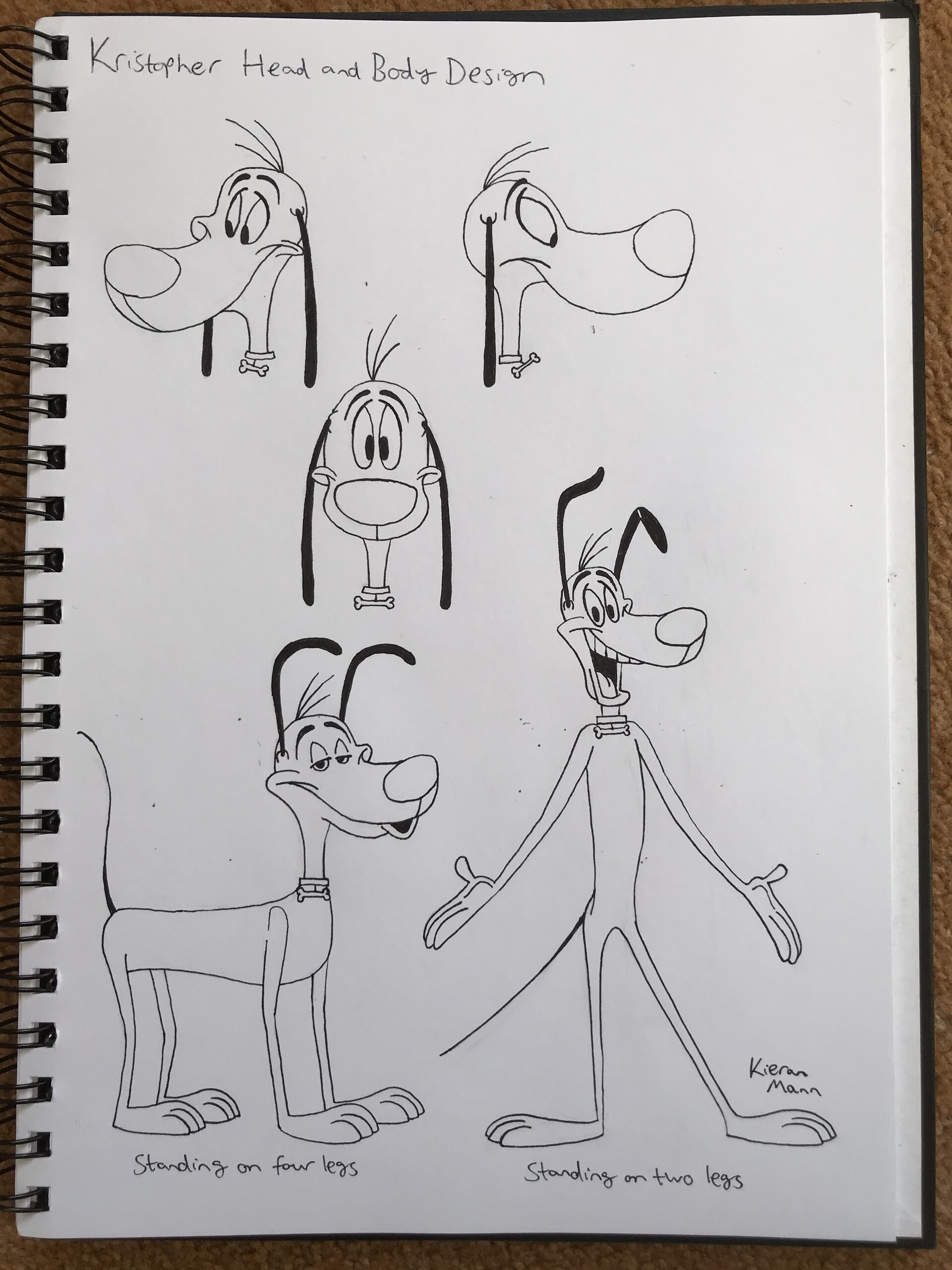 ArtStation - Character Designs/Body Turn Tests - Anthropomorphic Animals