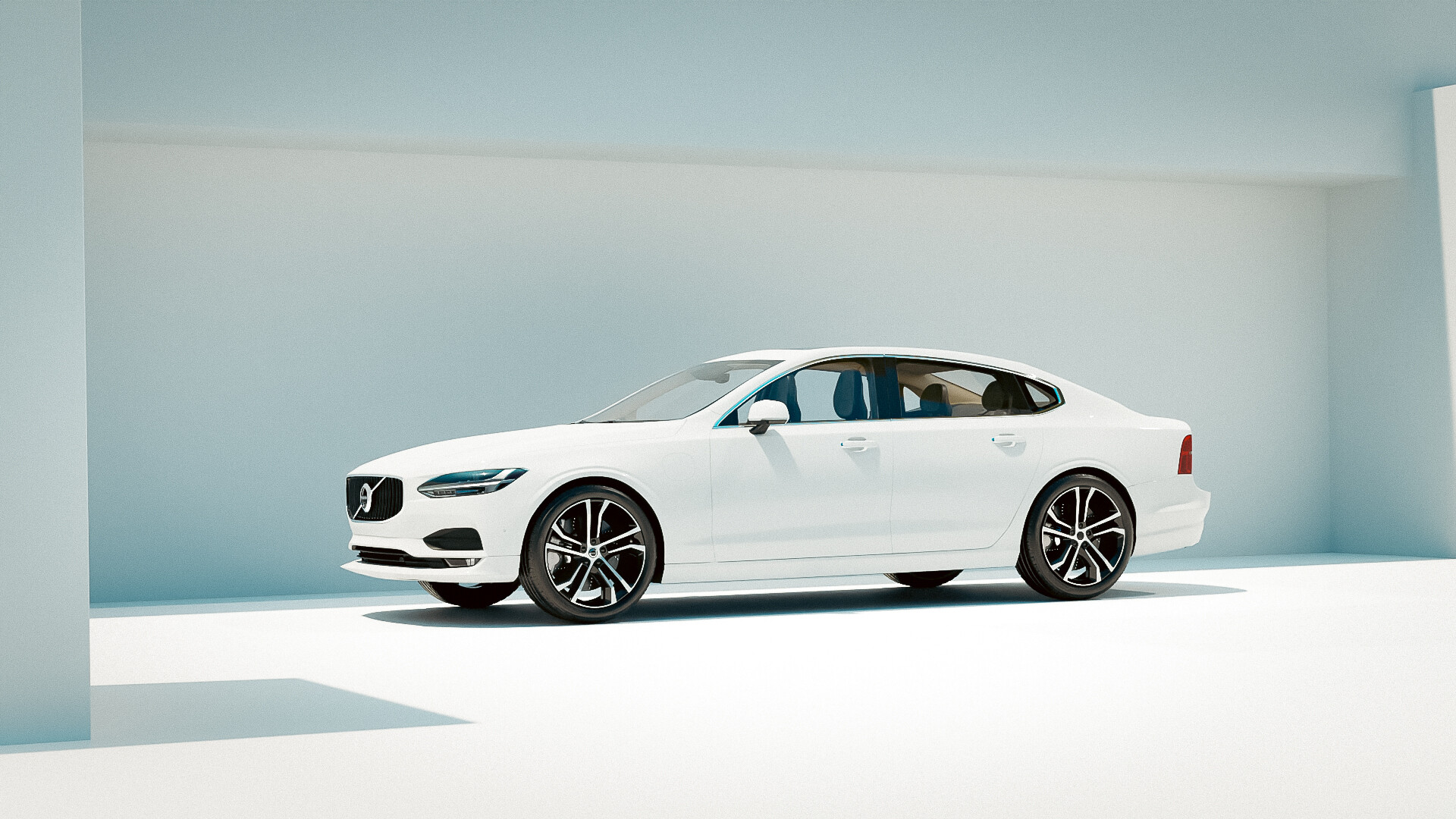 ArtStation - Rendering Practice - Volvo S90