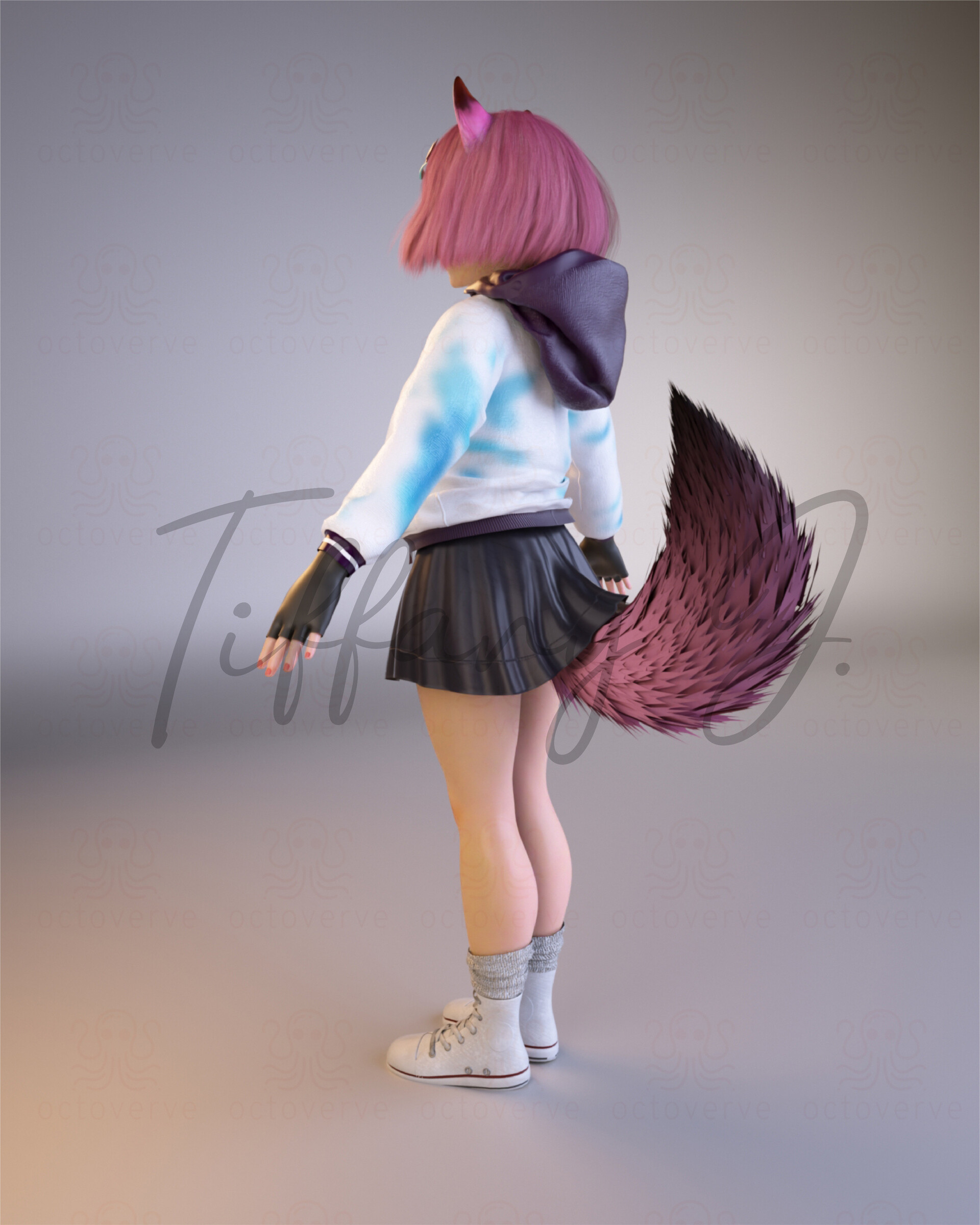 Tiffany James - Vrchat/Vroid & 3D Game Models