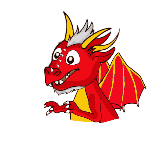 Cute Fire Breathing Dragon Gif