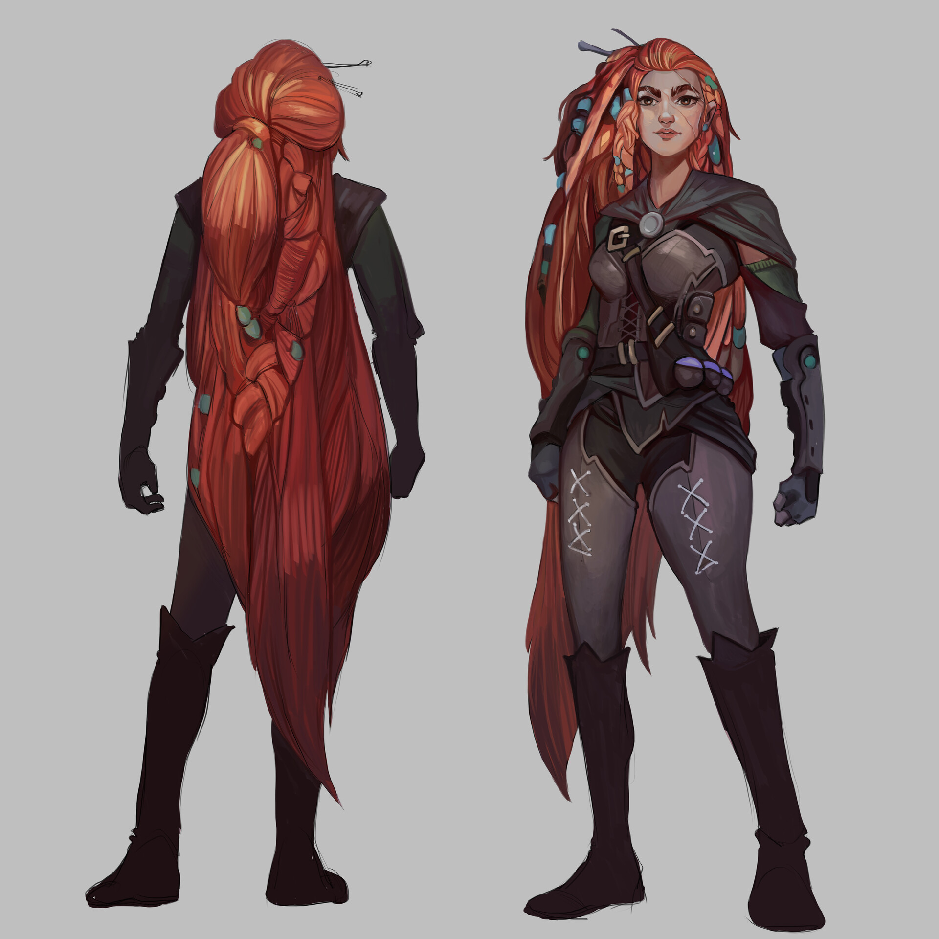 ArtStation - Character Design Study