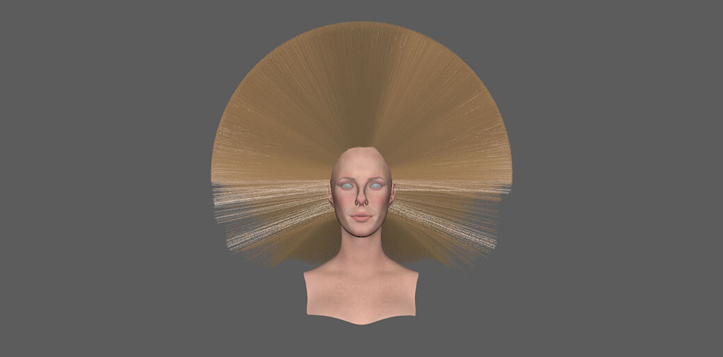 ArtStation - Creating Hair with new UE Hair System and X-Gen