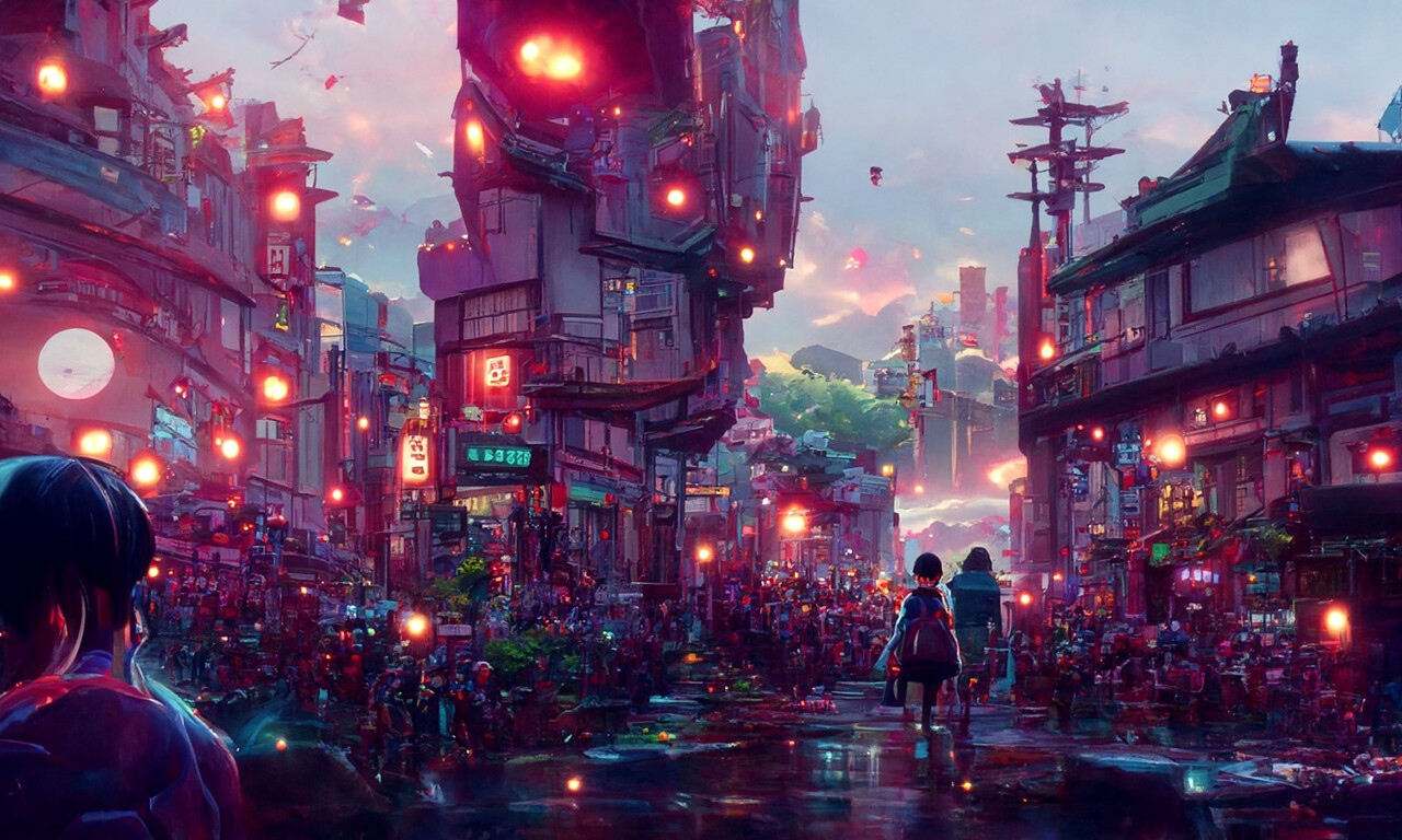 ArtStation - Neon Tokyo 4001