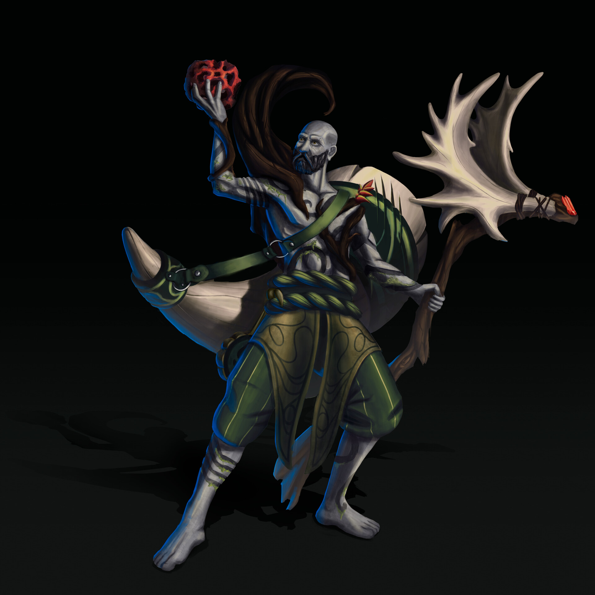 ArtStation - Brom, The earth Genasi