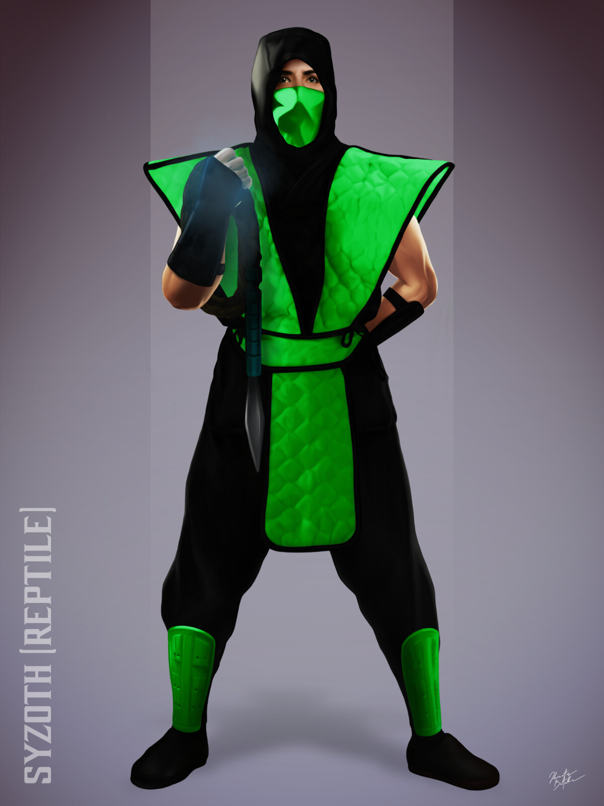 Jhonatas Batalha - Mortal Kombat: Syzoth (Reptile)