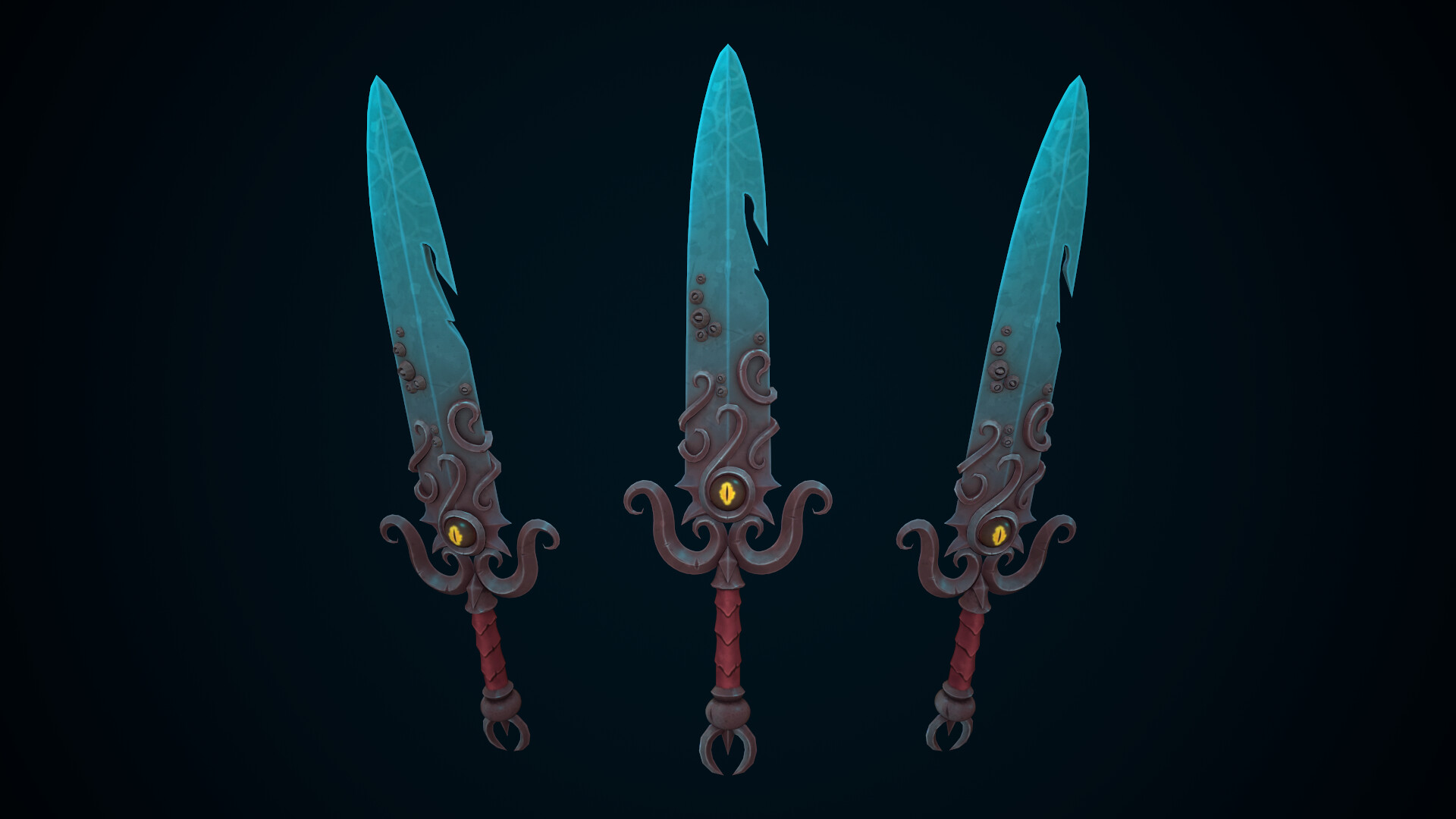 Sam Franklin - Kraken's Wrath: Stylized Sword