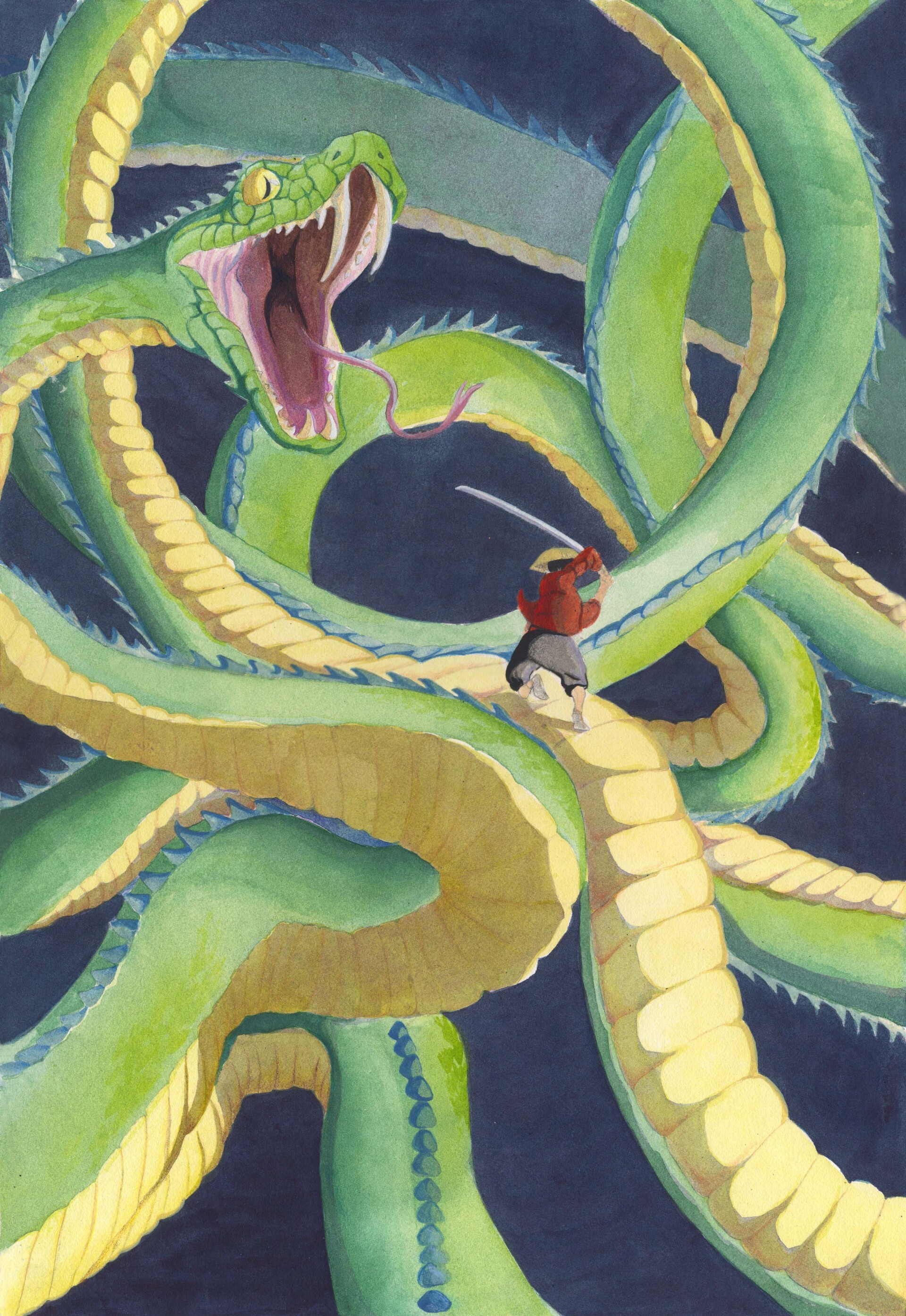 ArtStation - Giant Snake