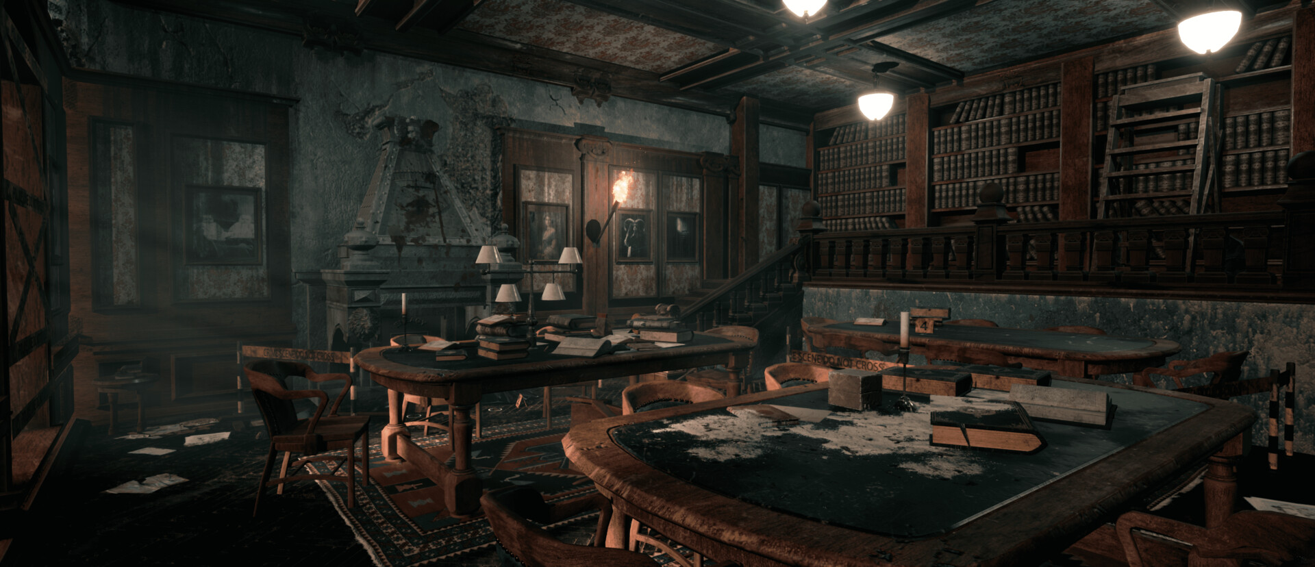 ArtStation - Haunted Library