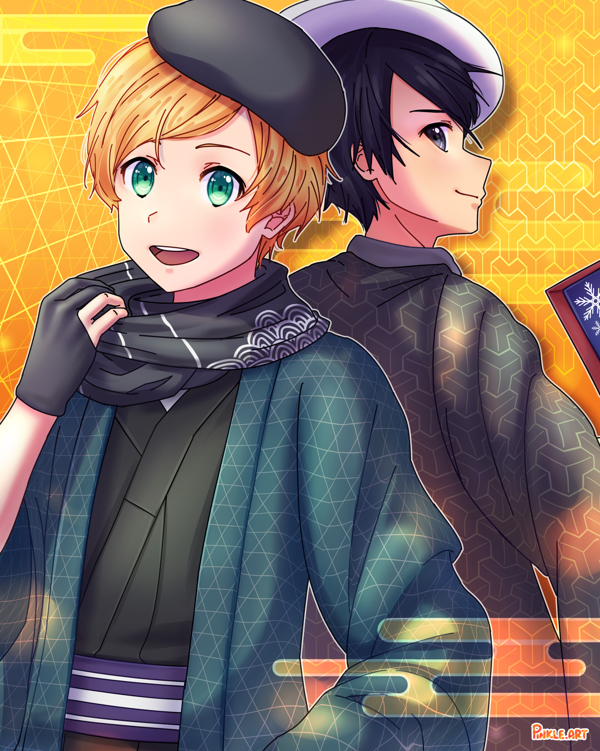 ArtStation - New Year's Eugeo & Kirito Fan Art