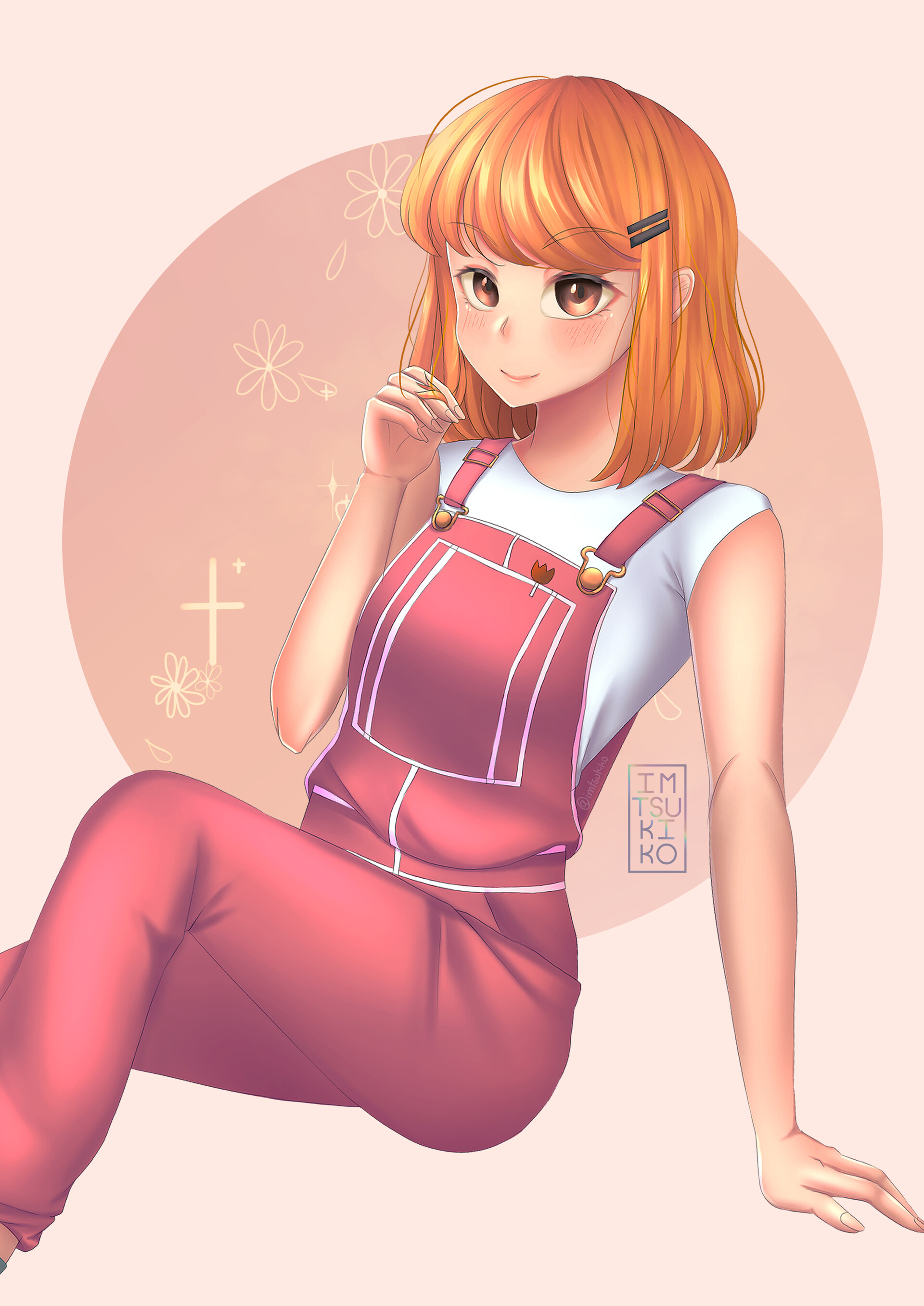 ArtStation - Sara Lin in Sailor Mar's Casual Outfit