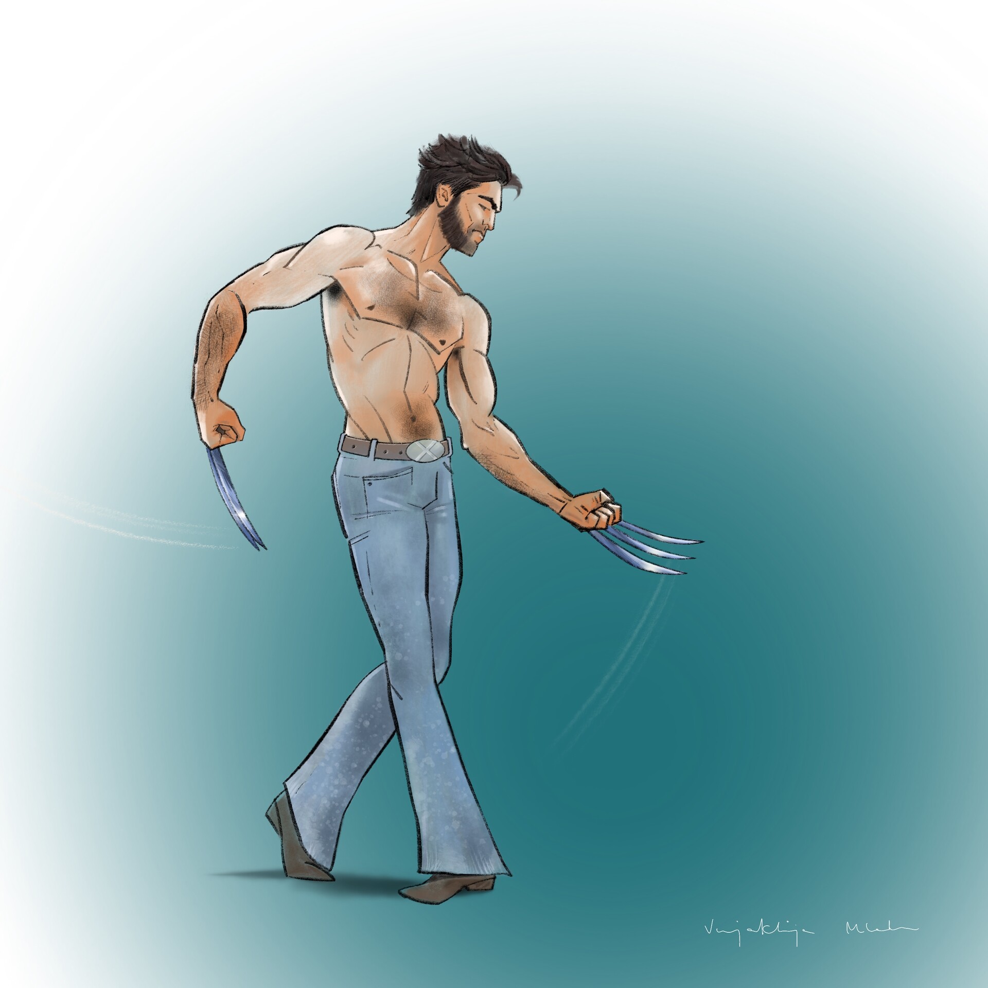 ArtStation - Young Wolverine