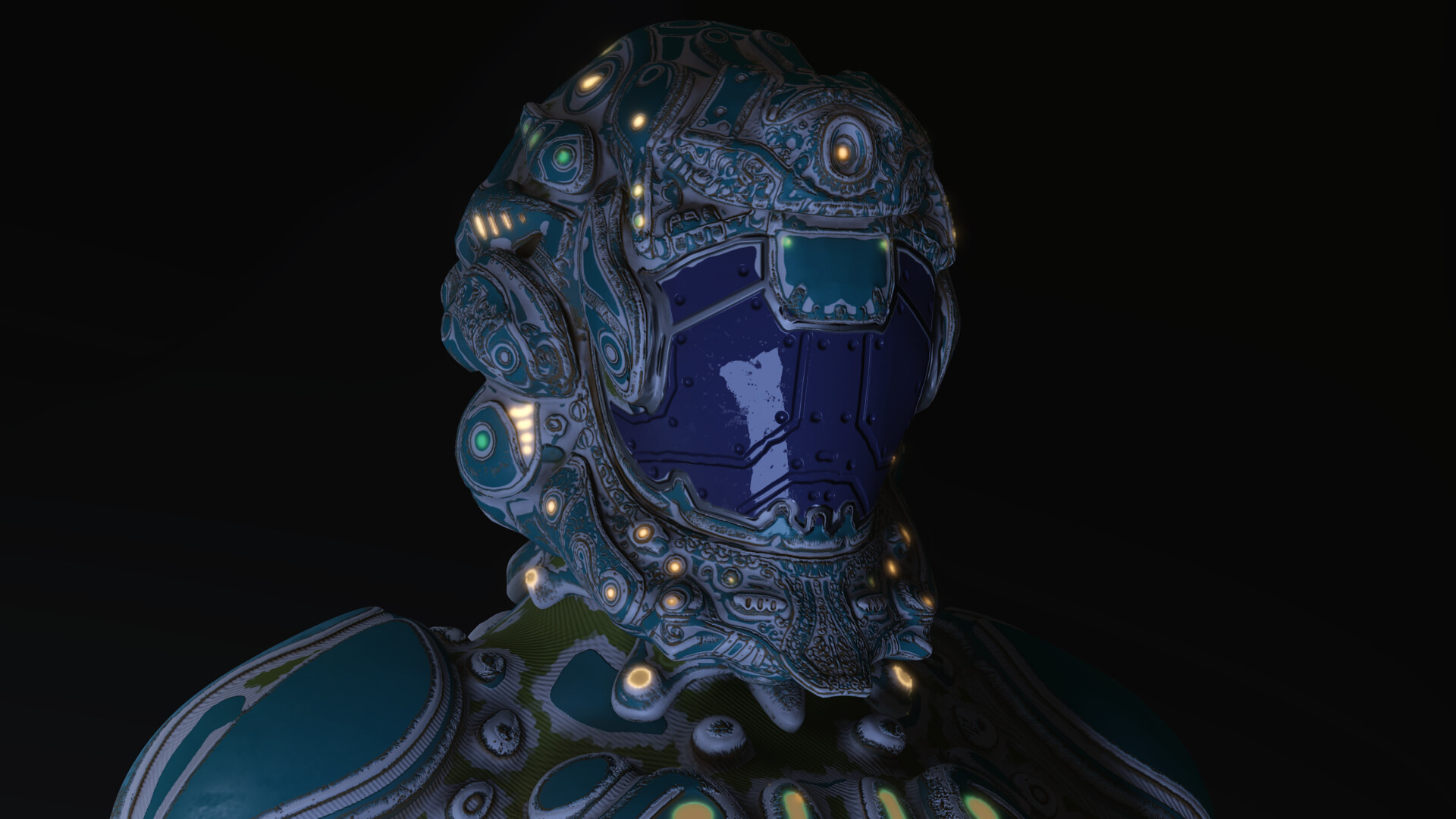 Farrokh Irani - character creator 4 - sci fi suit 1