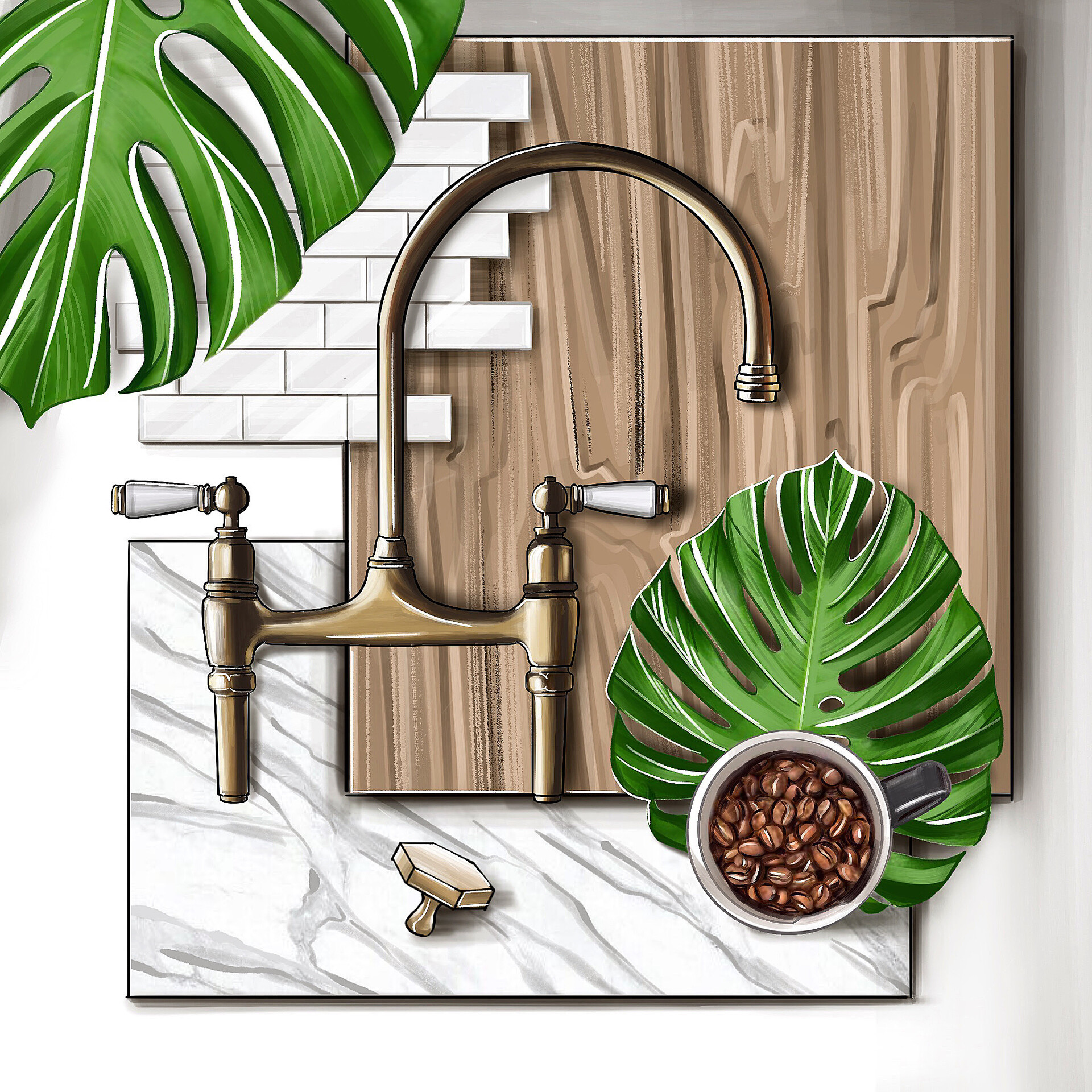 ArtStation - Material board