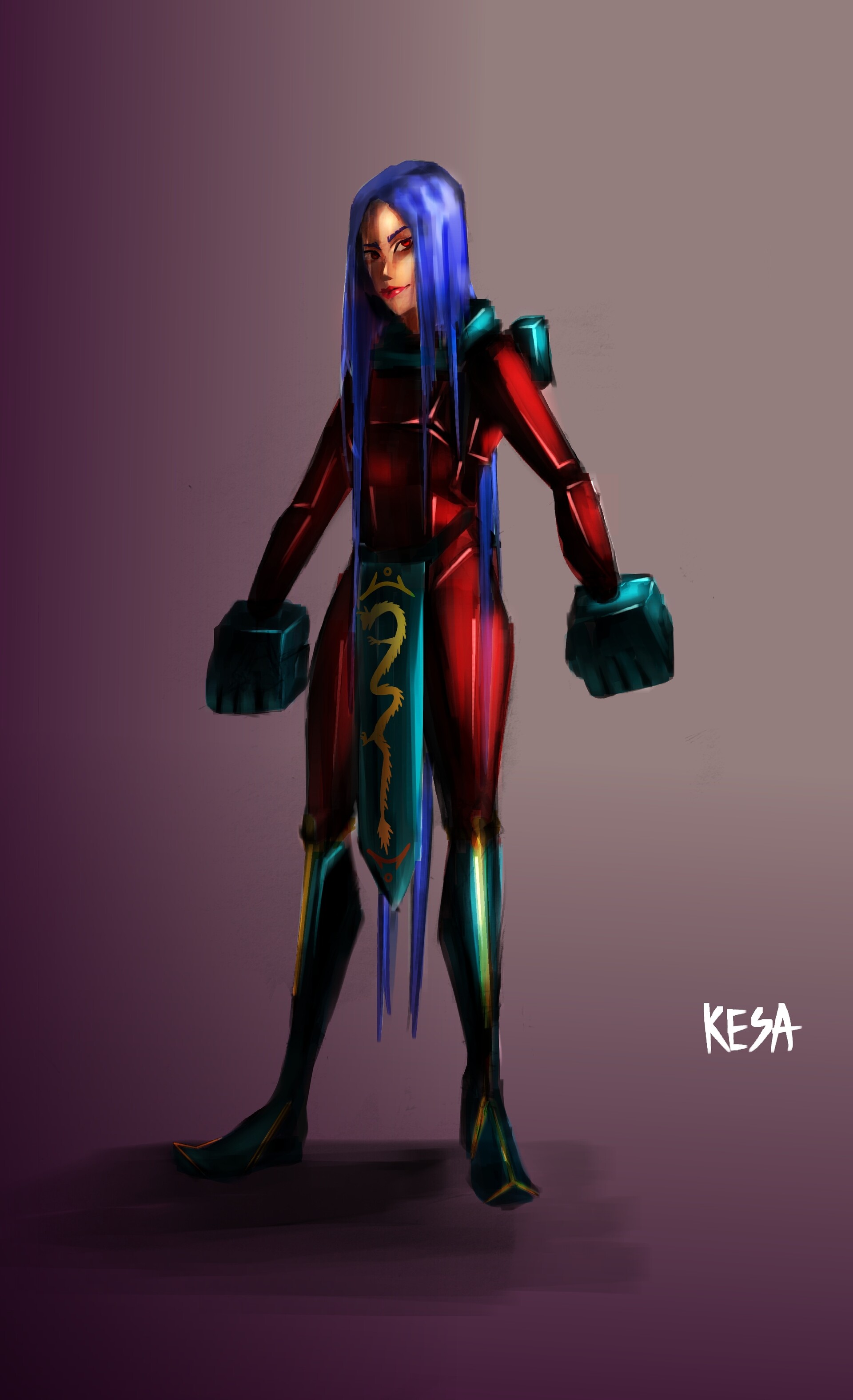 ArtStation - Nijeri the dragon keeper