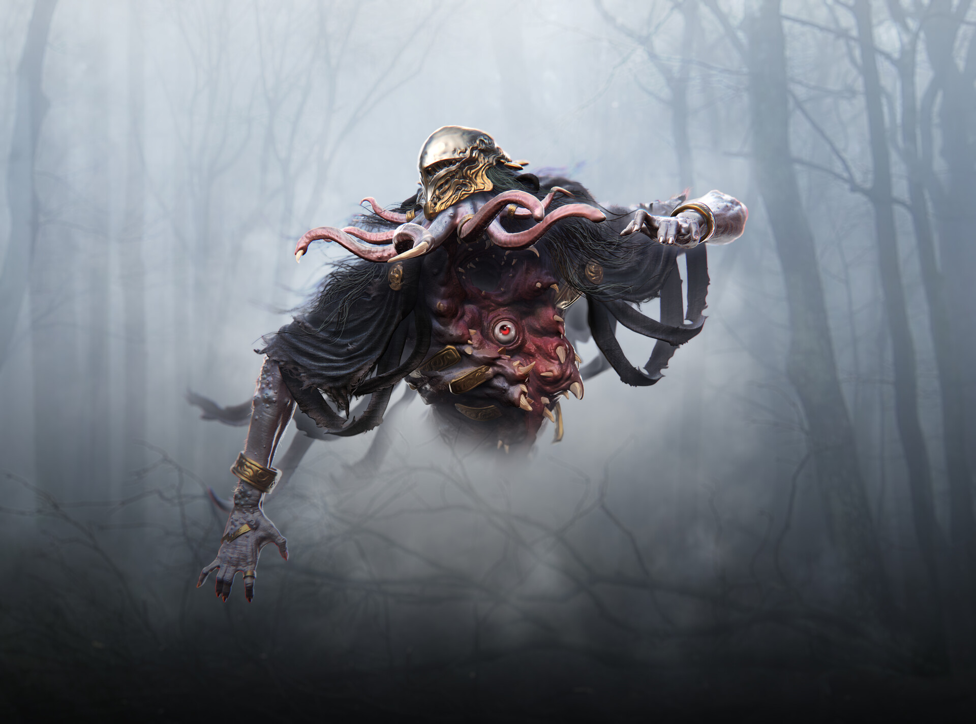 ArtStation - Bahturo Fog | Creature - Design 02