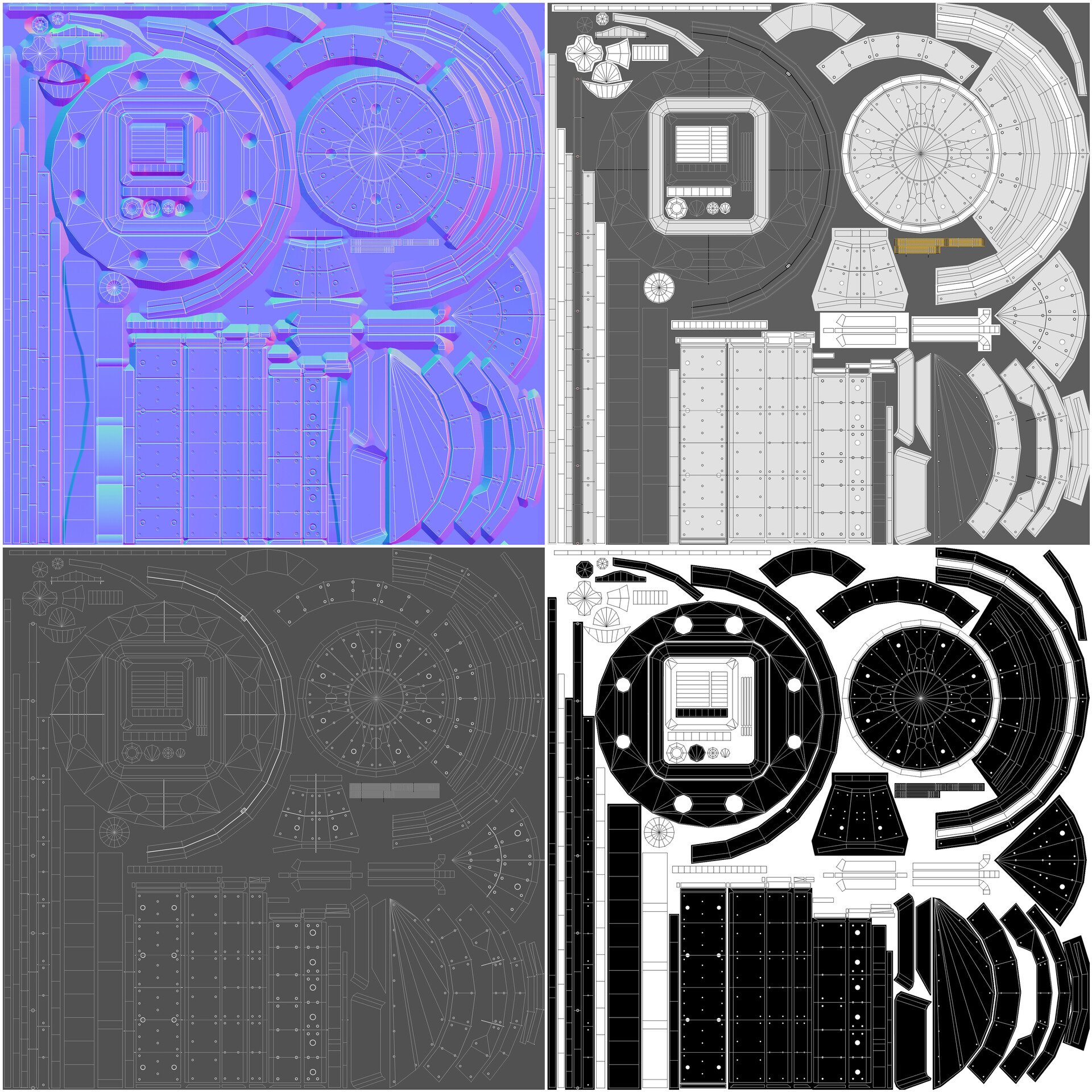 Alec Druet - Space Station Modular Exterior