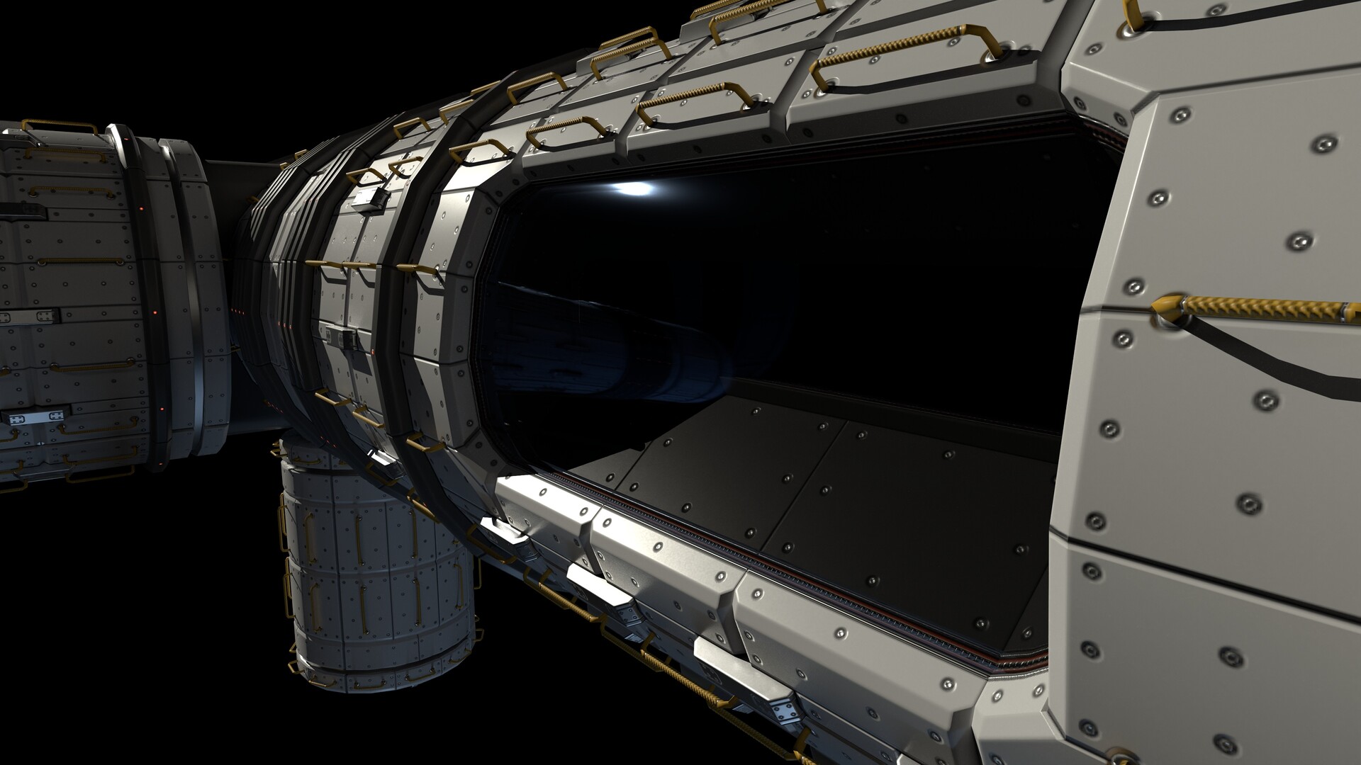 Alec Druet - Space Station Modular Exterior