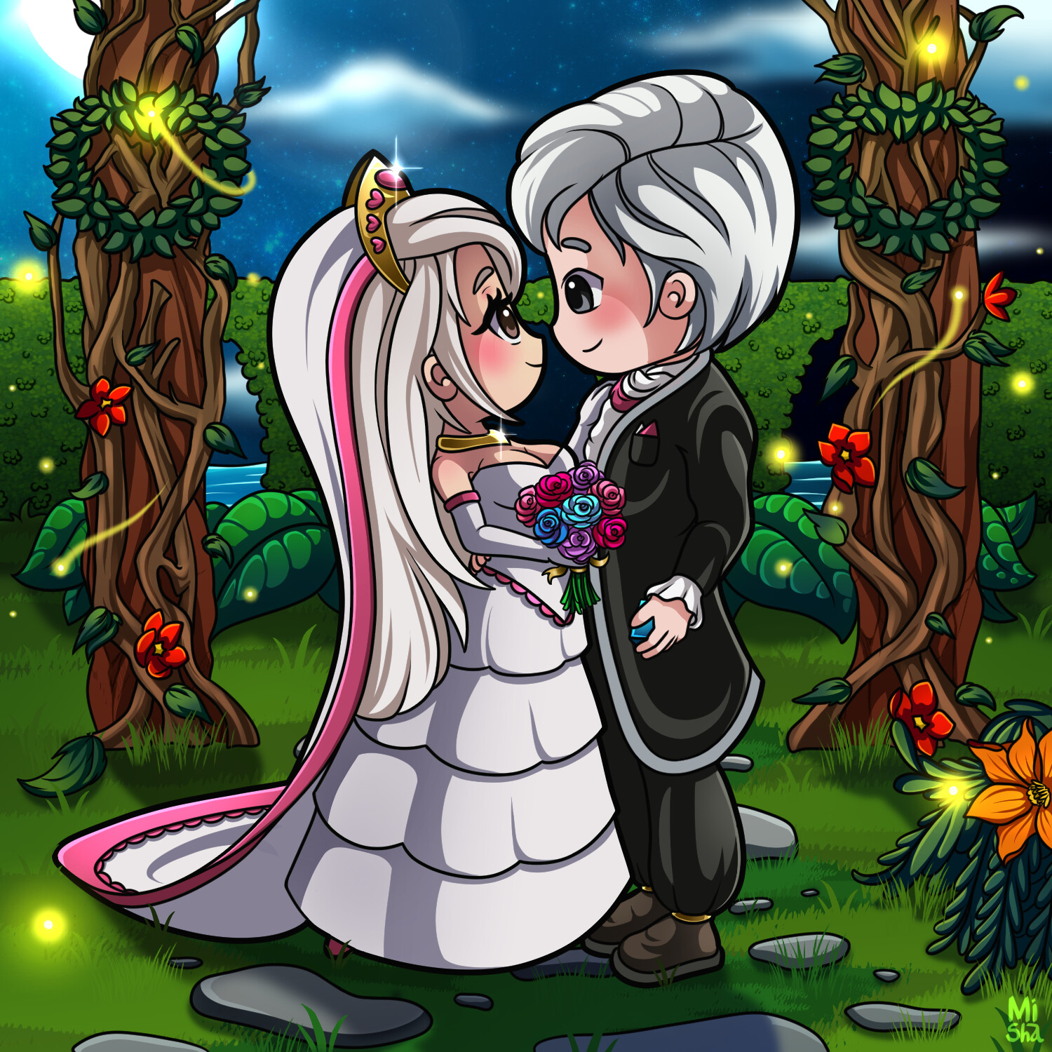 ArtStation - CM: Wedding Outfit - Tibia outfit