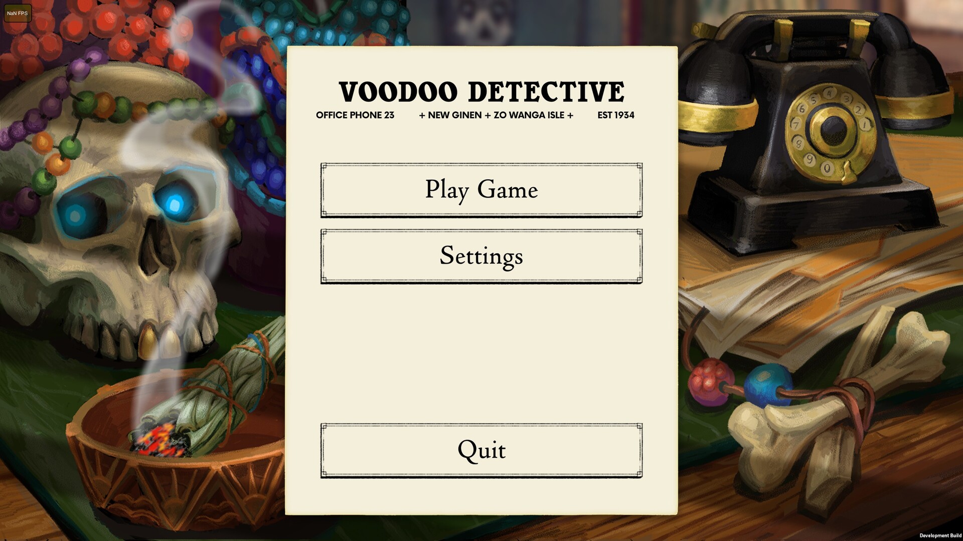 Sarah Ford - Voodoo Detective ( UI )