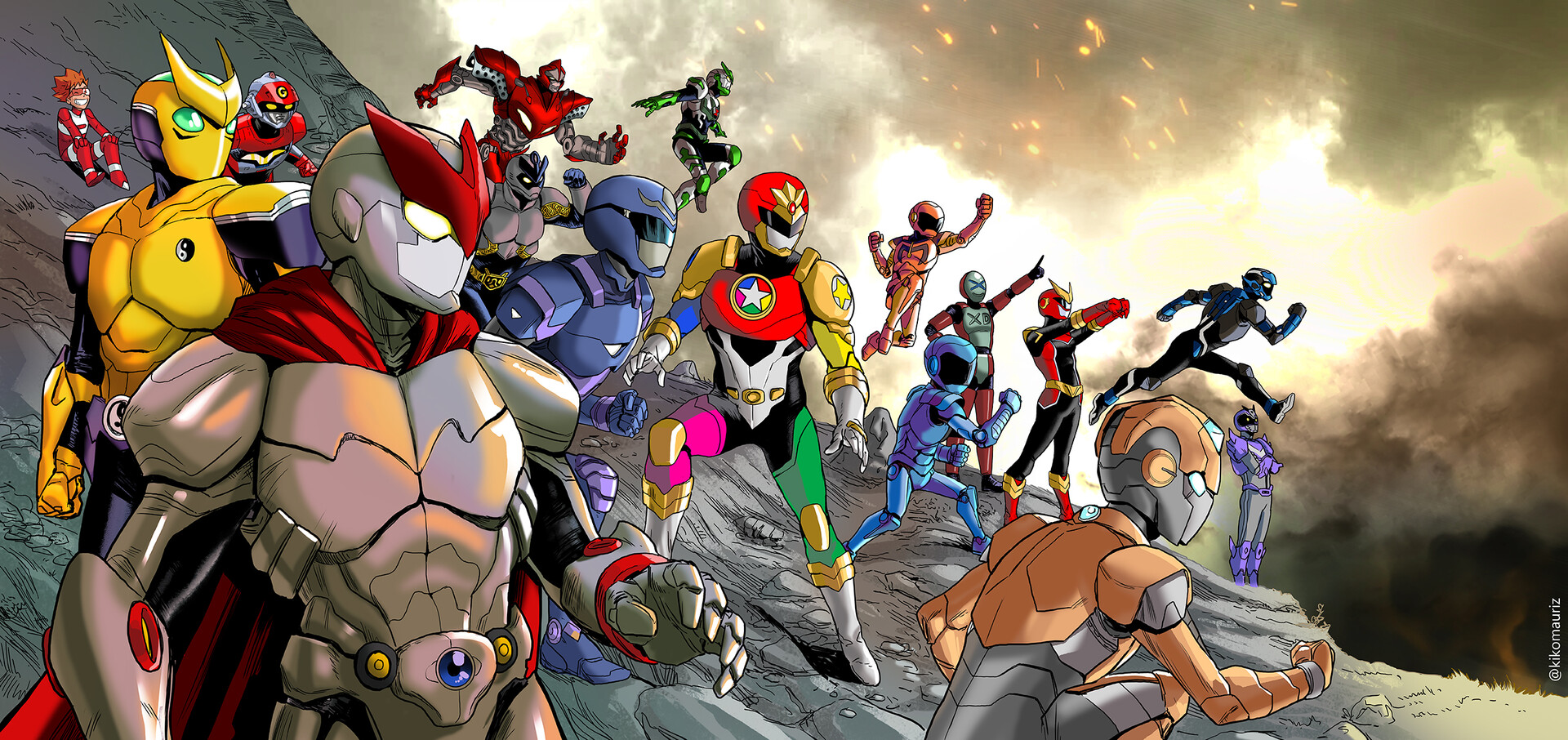 ArtStation - Brazil tokusatsu 2