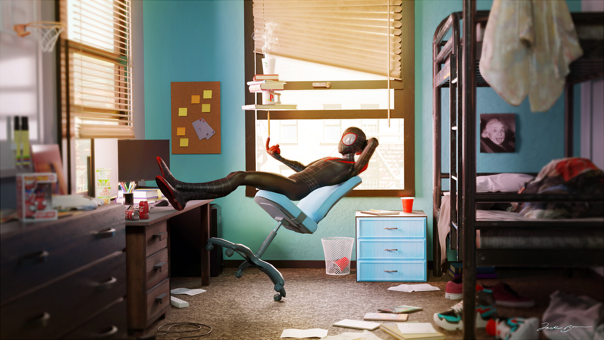 Jack Bowman - Miles' Room