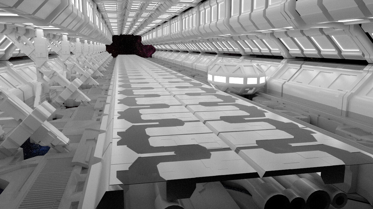 ArtStation - Corridor modeling in Houdini