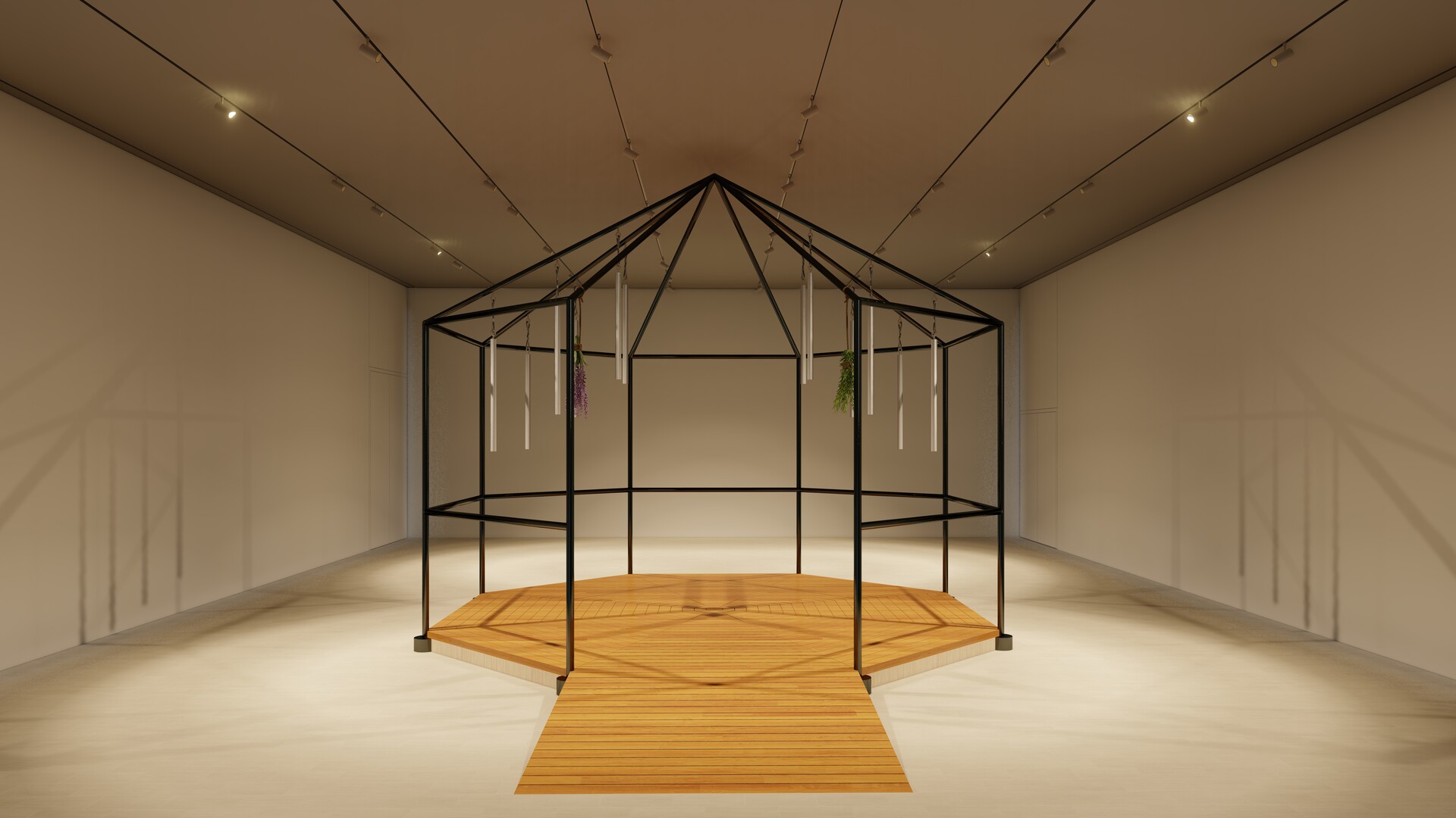 ArtStation - INSTALLATION DESIGN FOR AN ARTIST