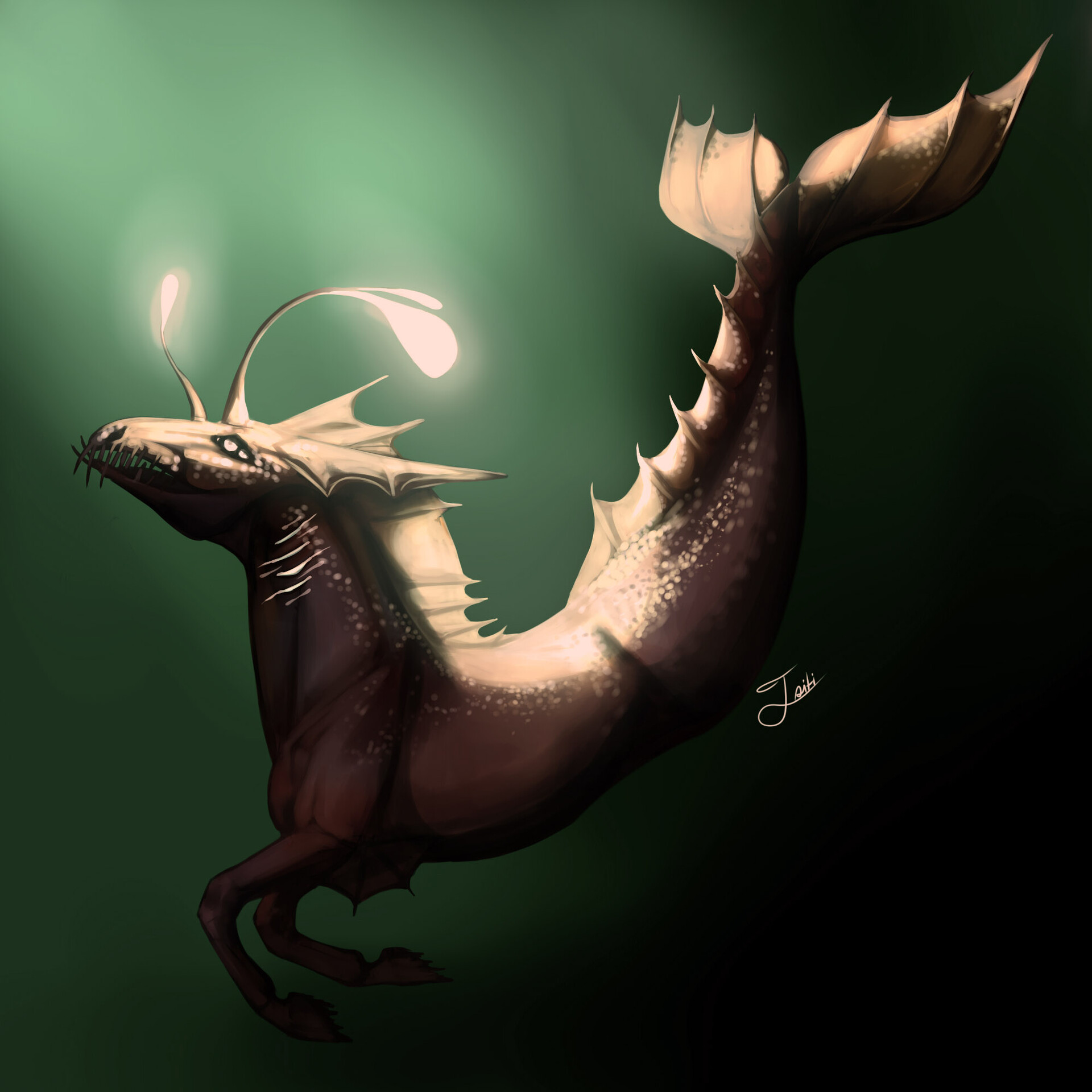 ArtStation - Mermaid horse?