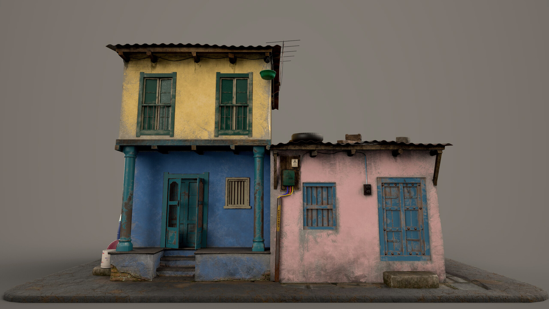 ArtStation - Traditional Pol Houses