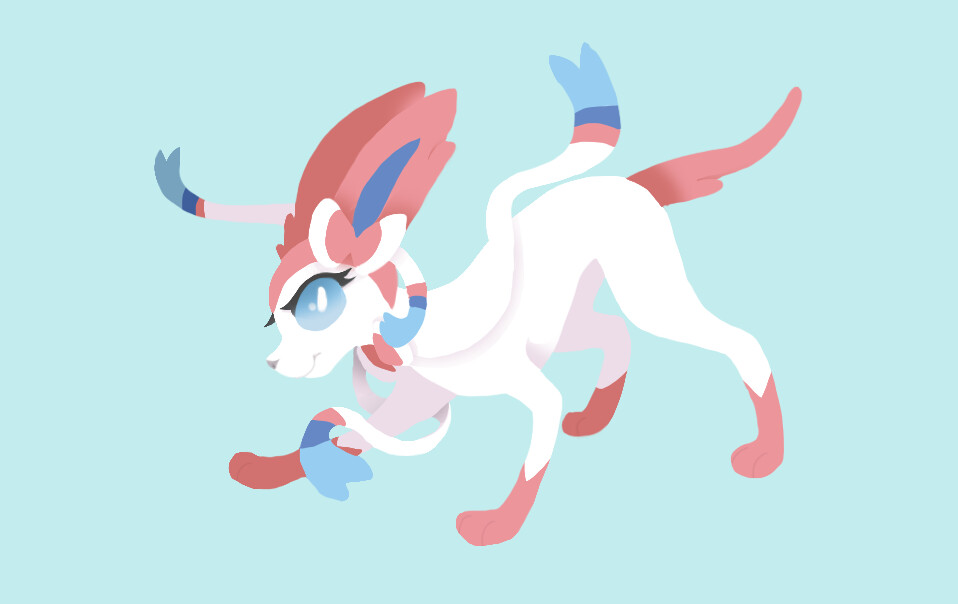 ArtStation - Nymphalie FlatColor