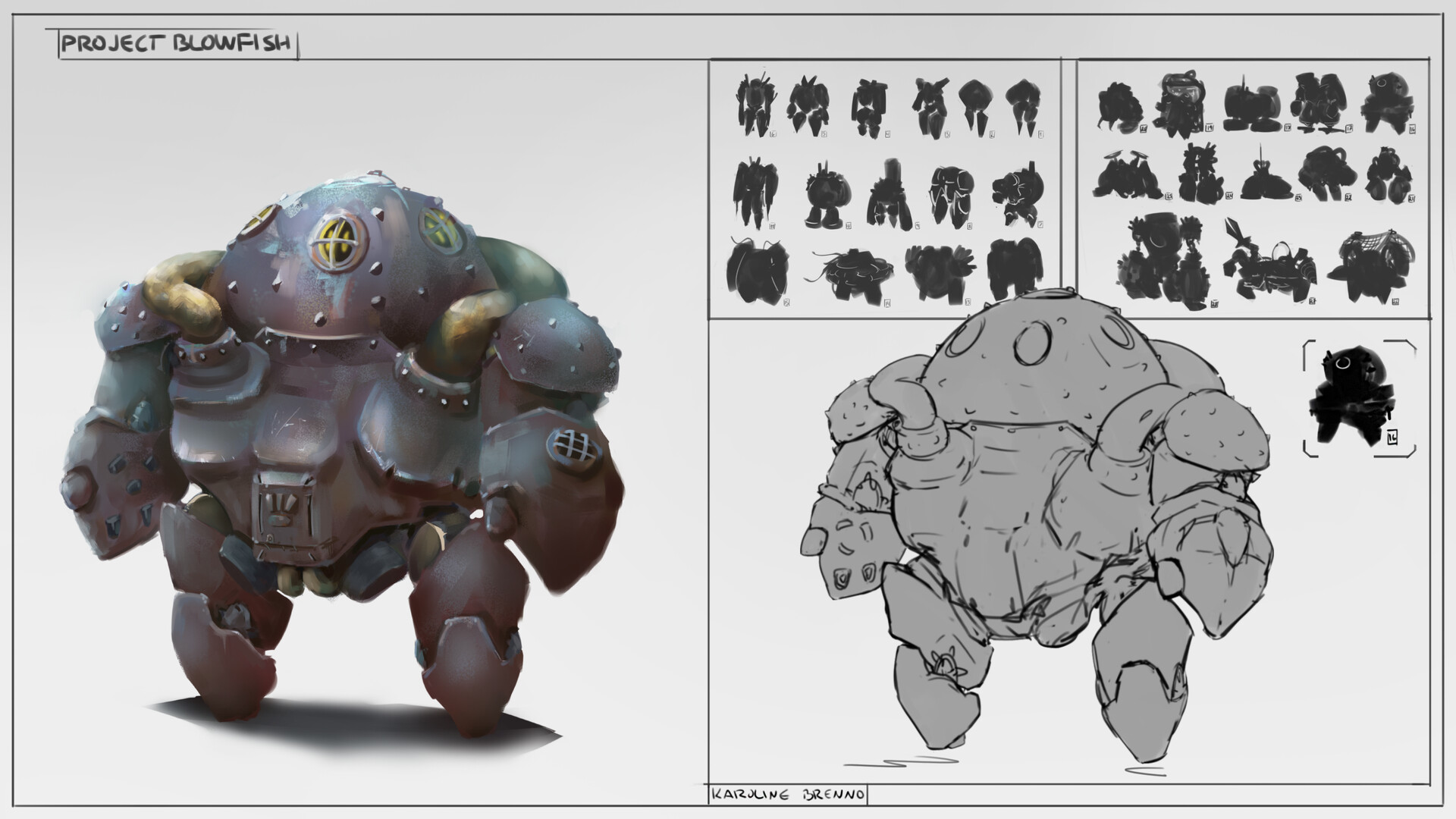 ArtStation - Project Blowfish