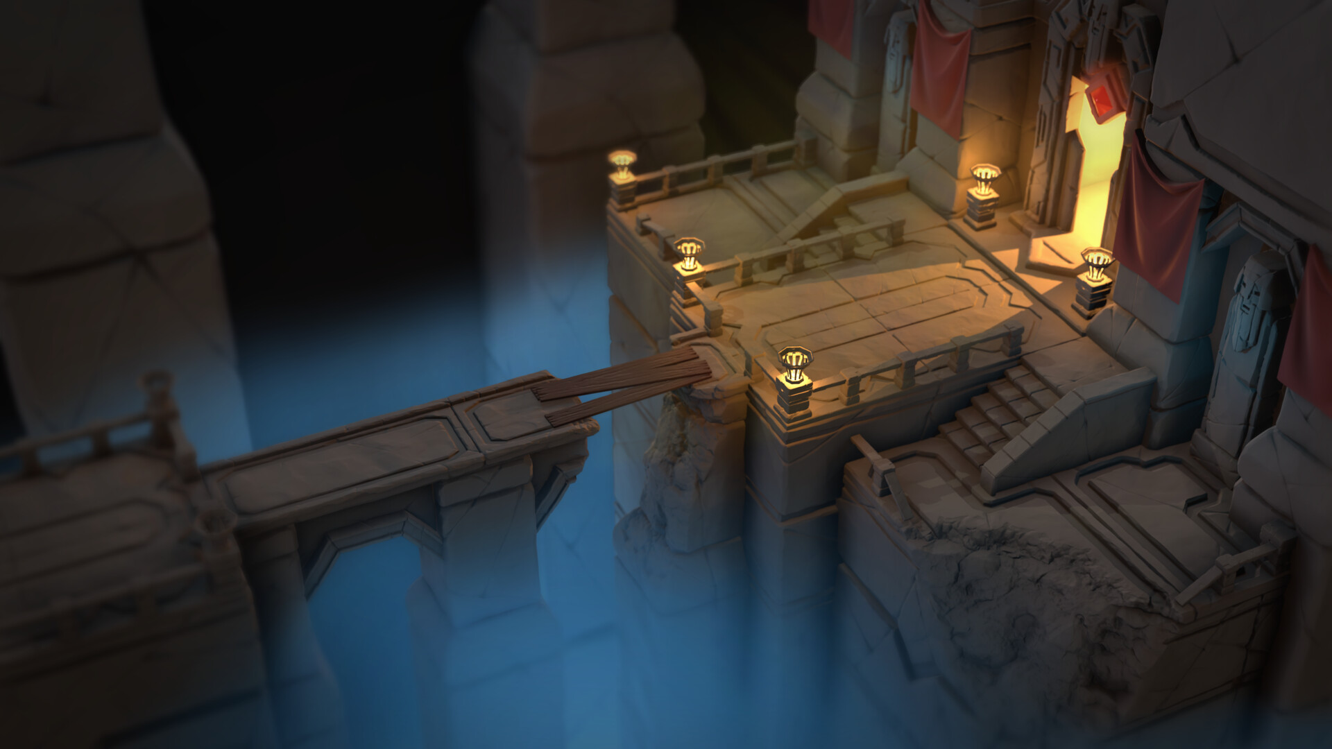 ArtStation - Dwarven Ruins Stylized