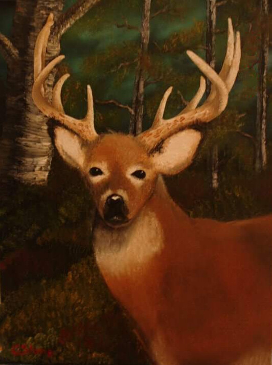 ArtStation - Forest Deer