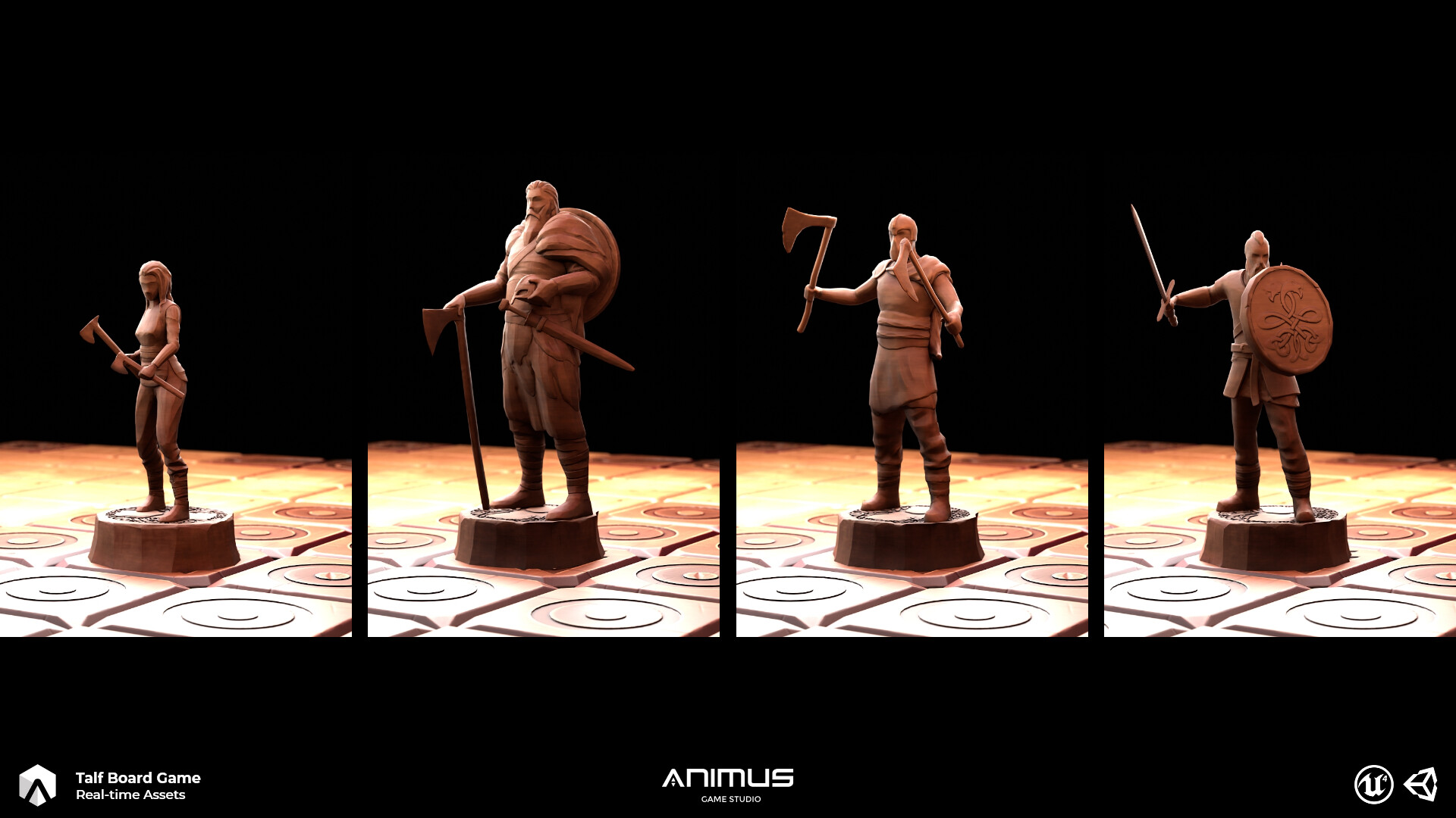 Animus Game Studio - Art Portfolio - Talf Board Game Pack