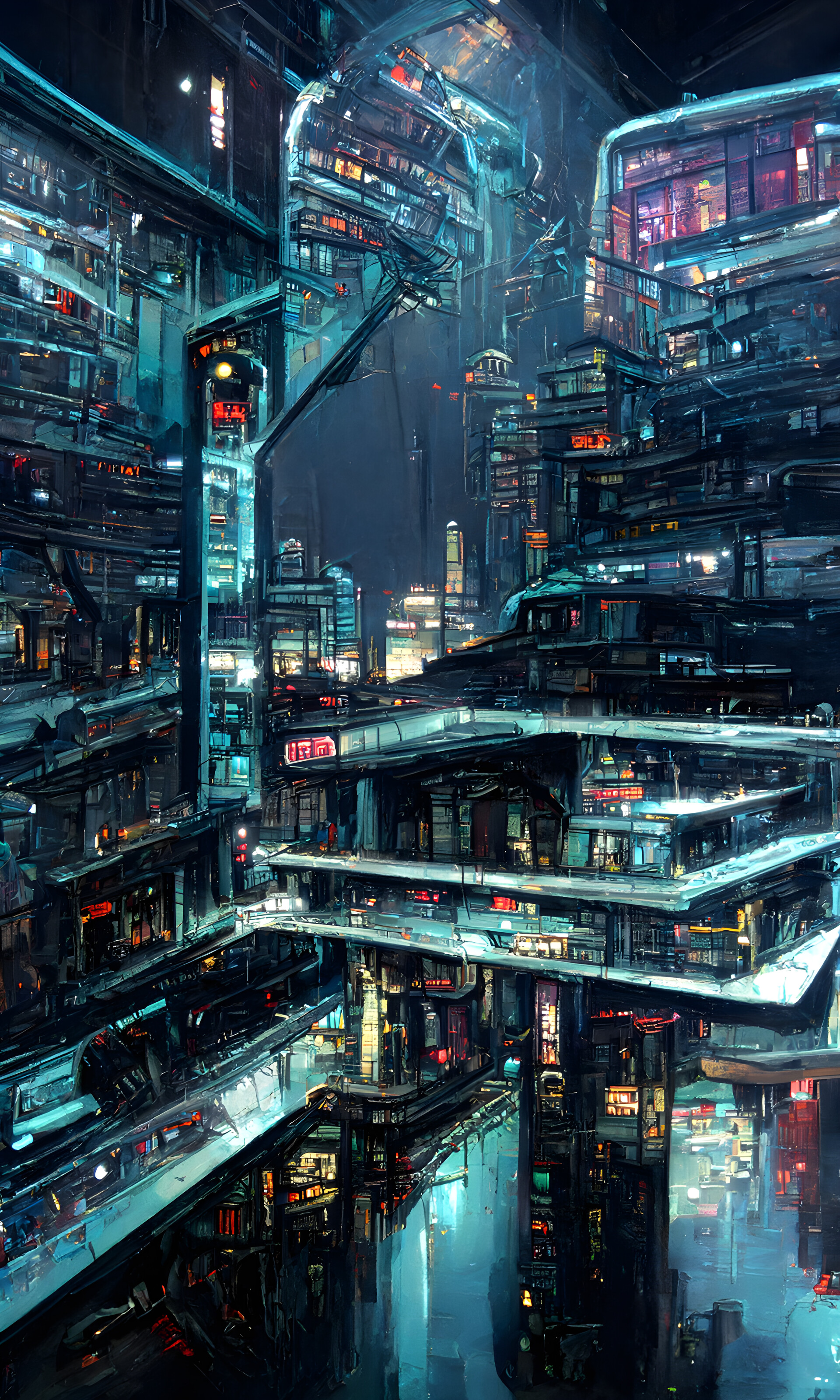ArtStation - SUBTERRANIAN CITY