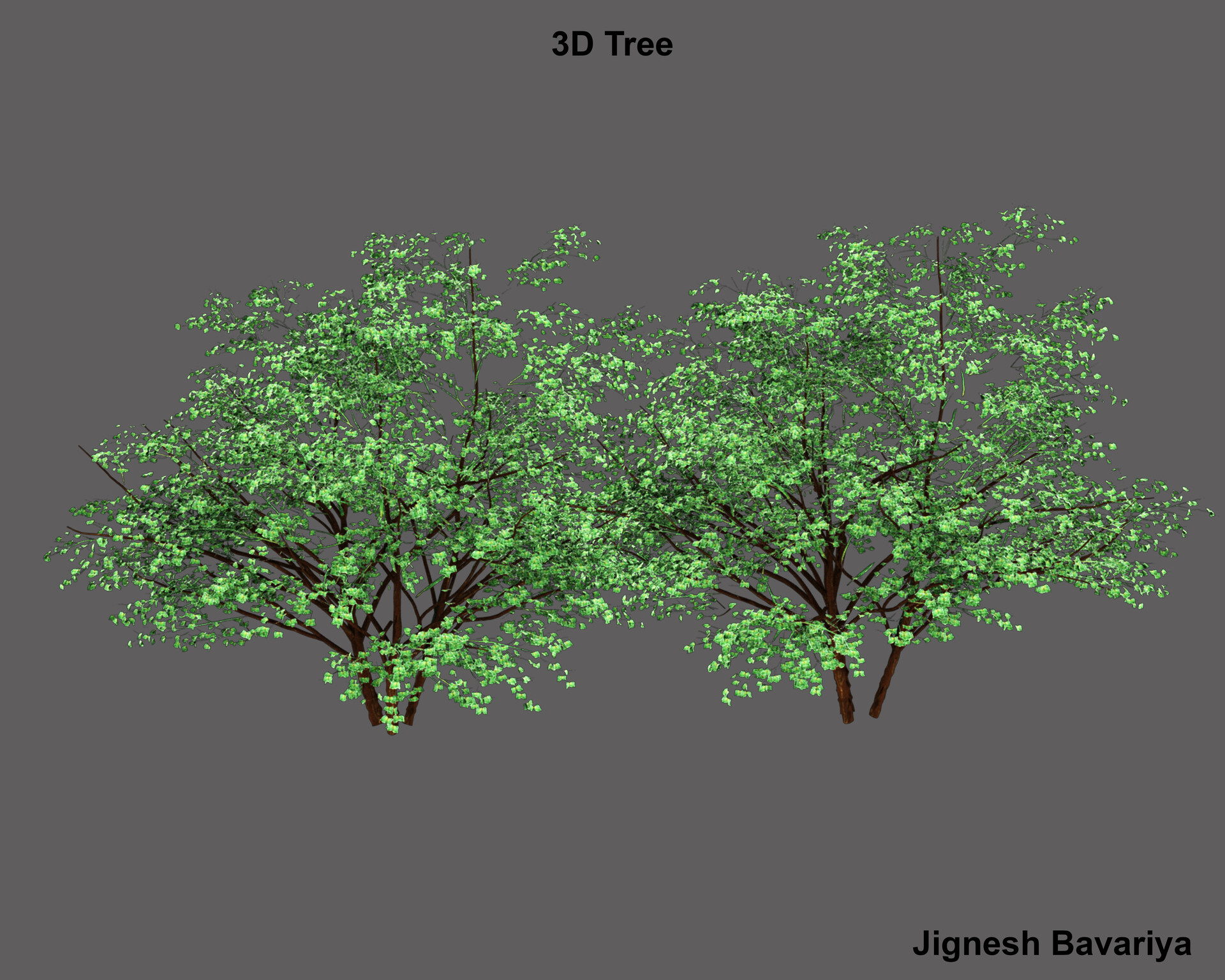 ArtStation - 3D Tree
