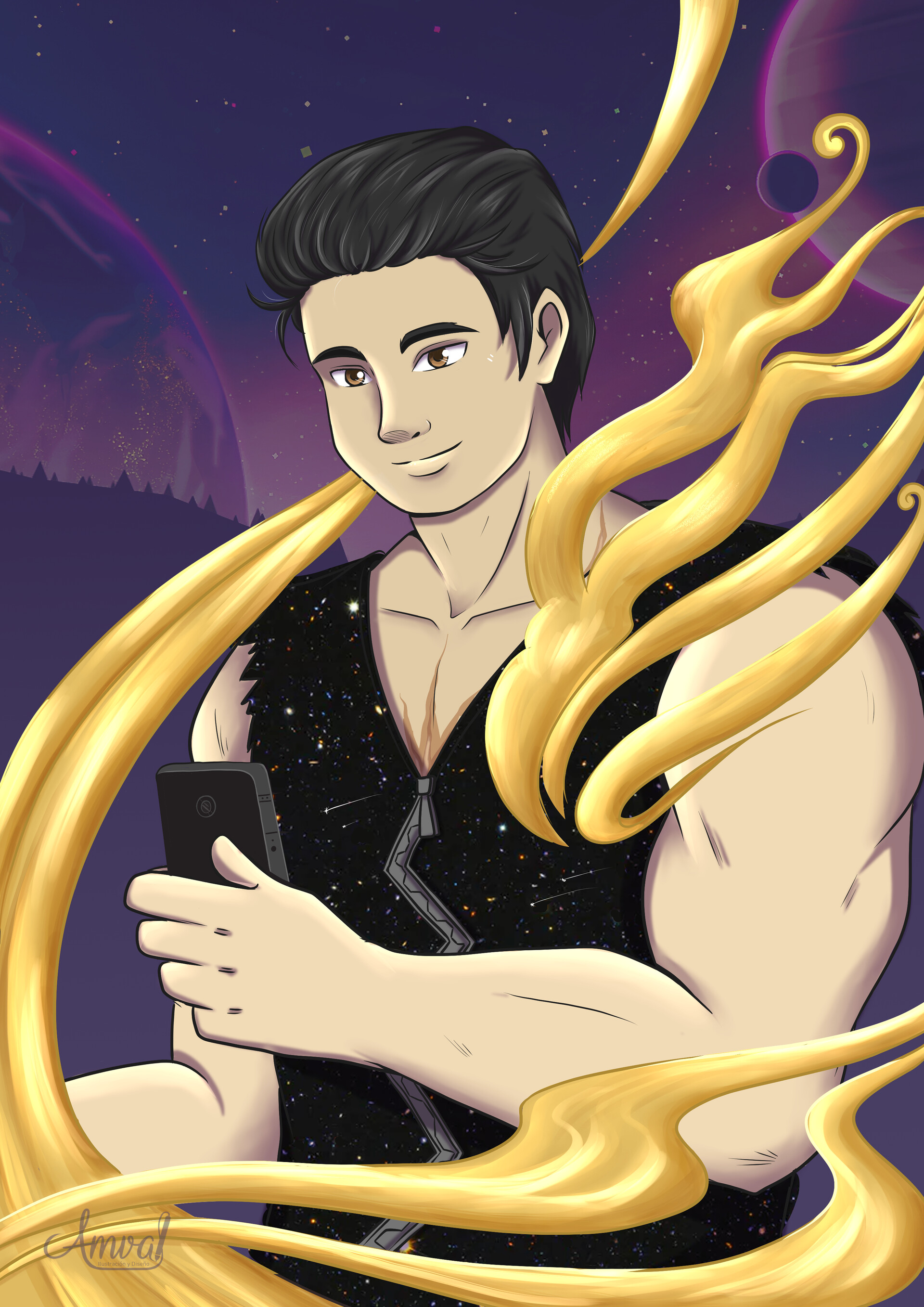 ArtStation - Character design. Hero