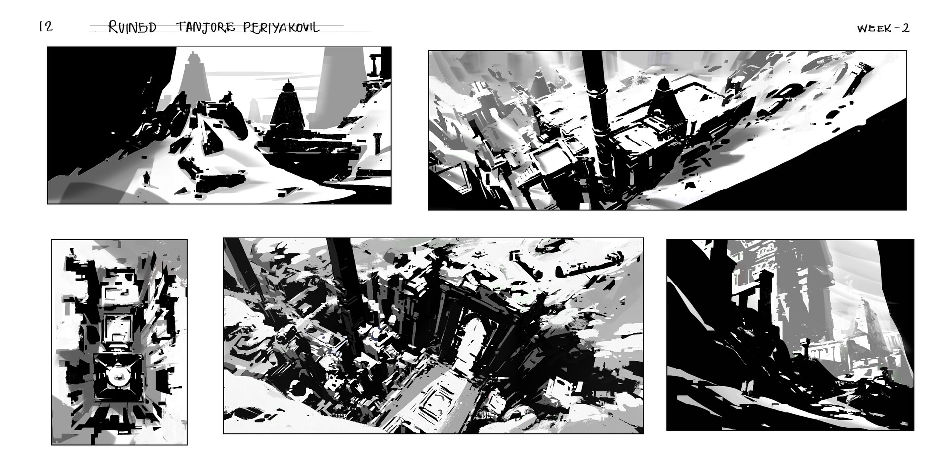 ArtStation - Week - 2 Value Study 2022