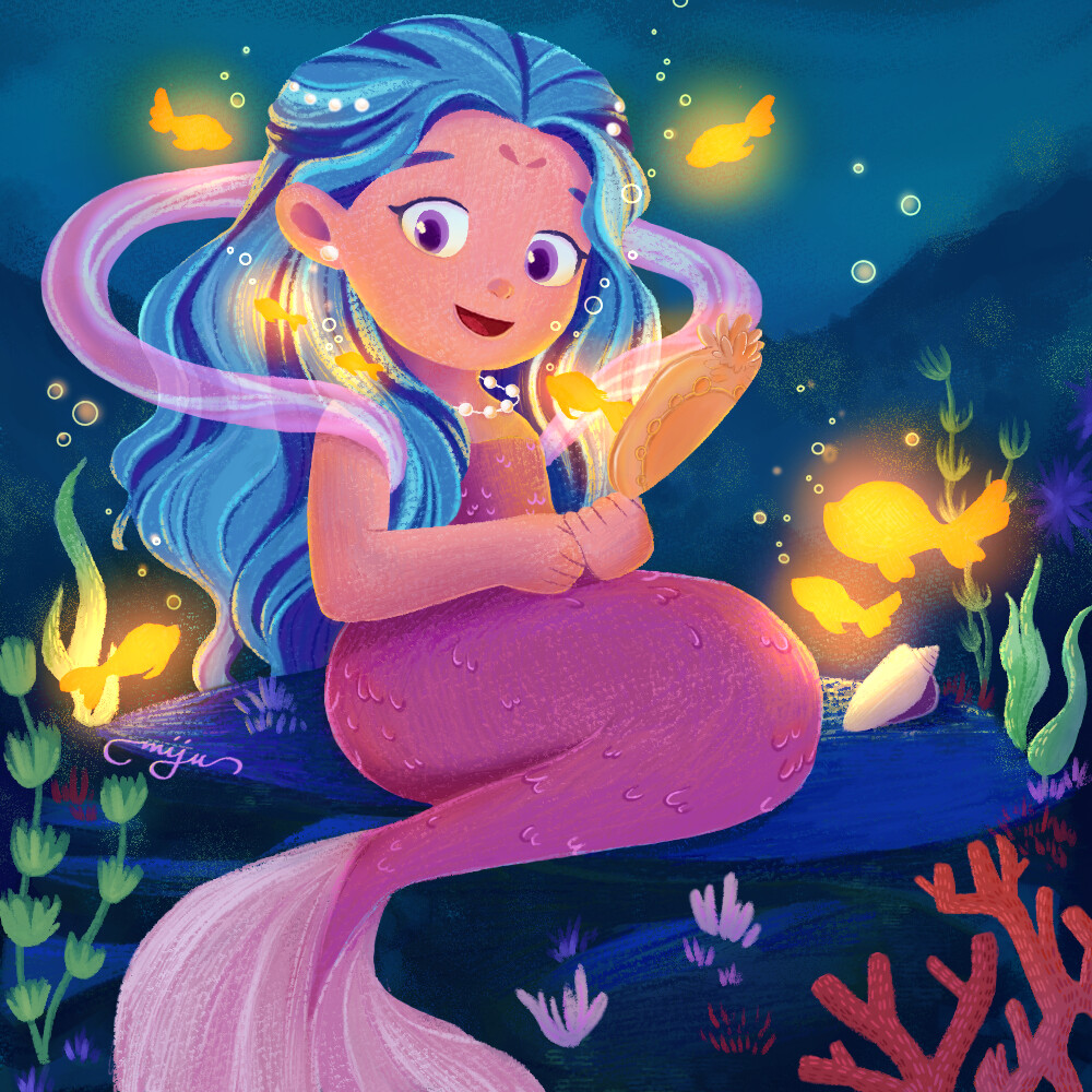 ArtStation - Lil Mermaid's Magic Mirror