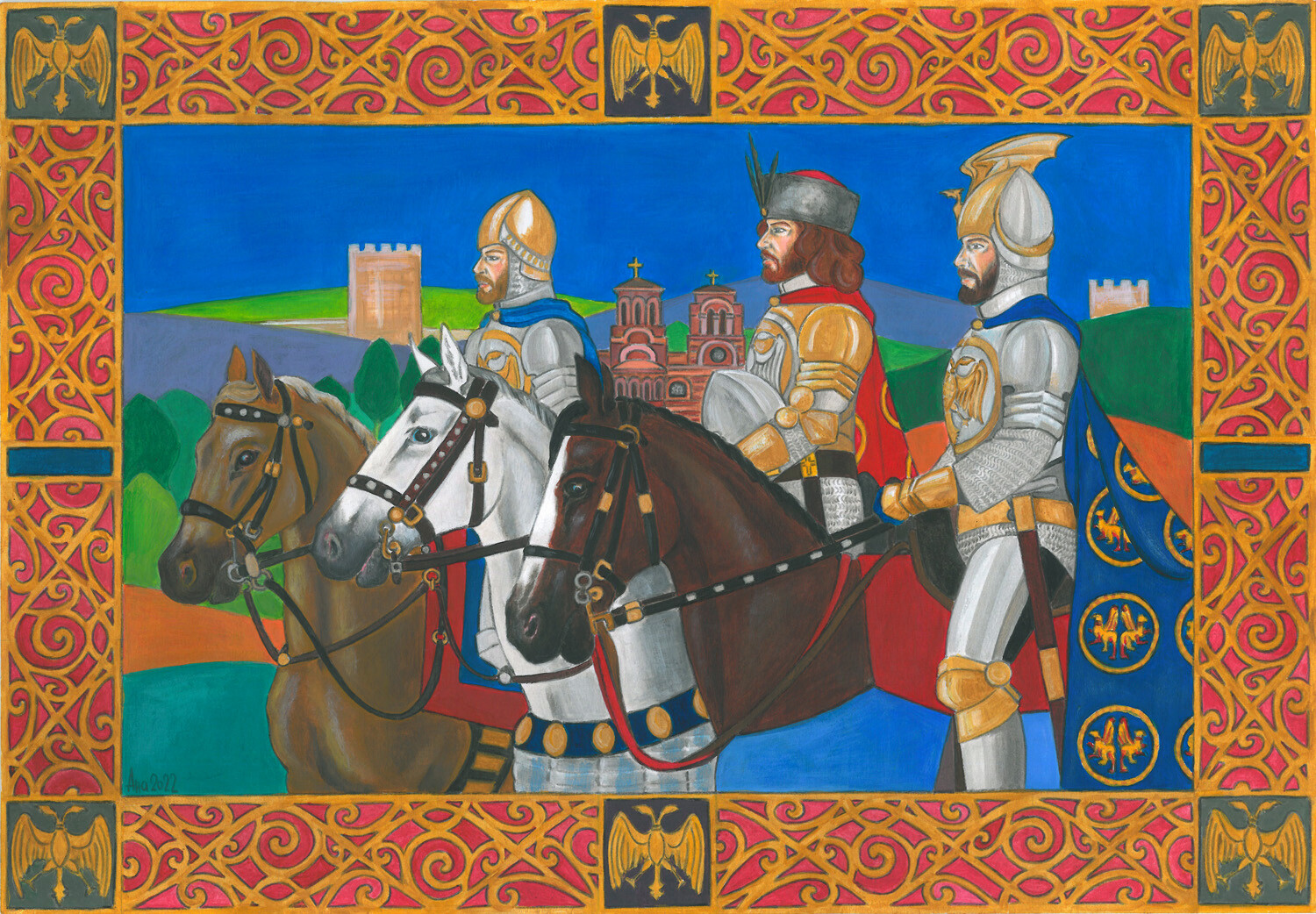 Ana Cagic - Heroes of Kosovo Battle (1389)