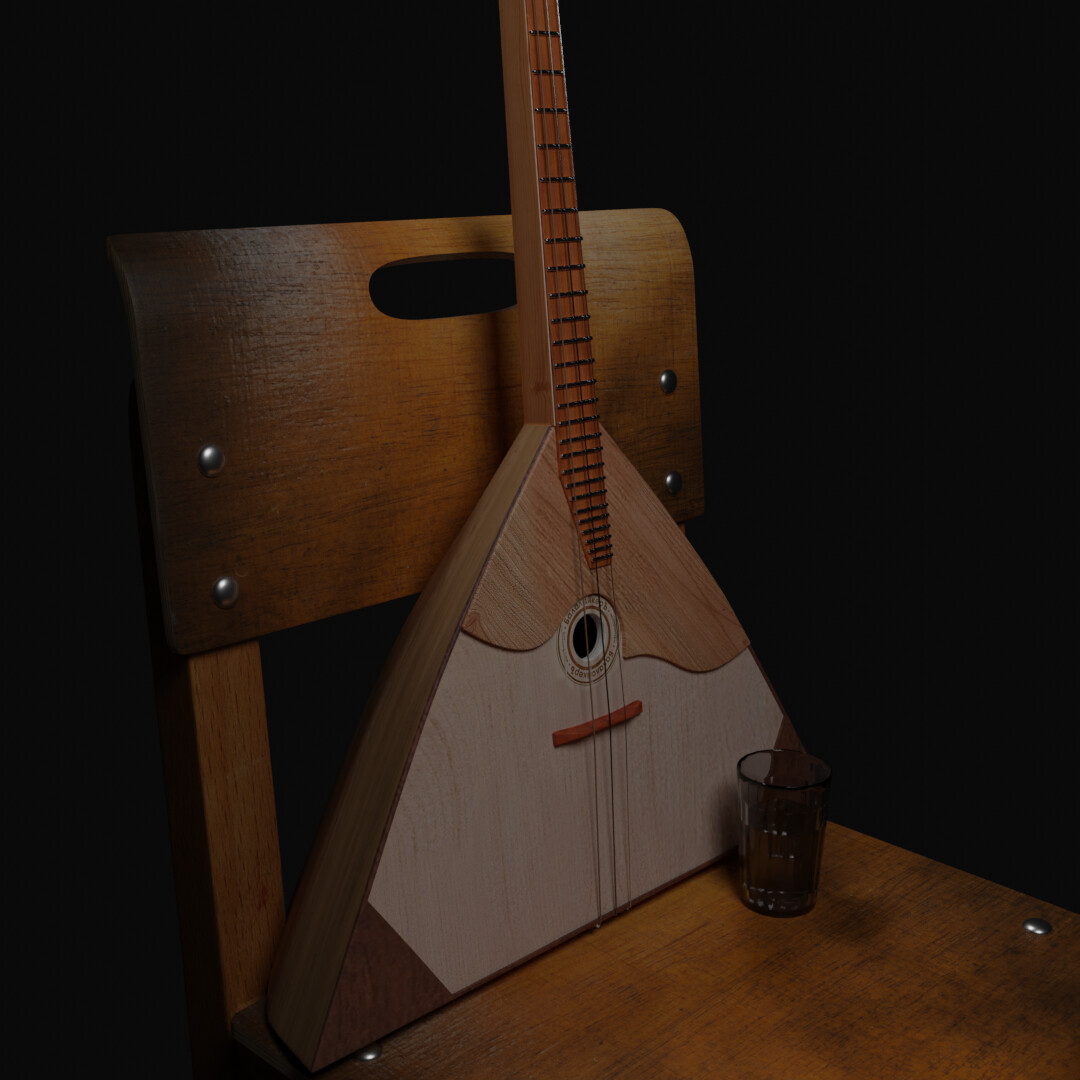 ArtStation - Balalaika and other string instruments