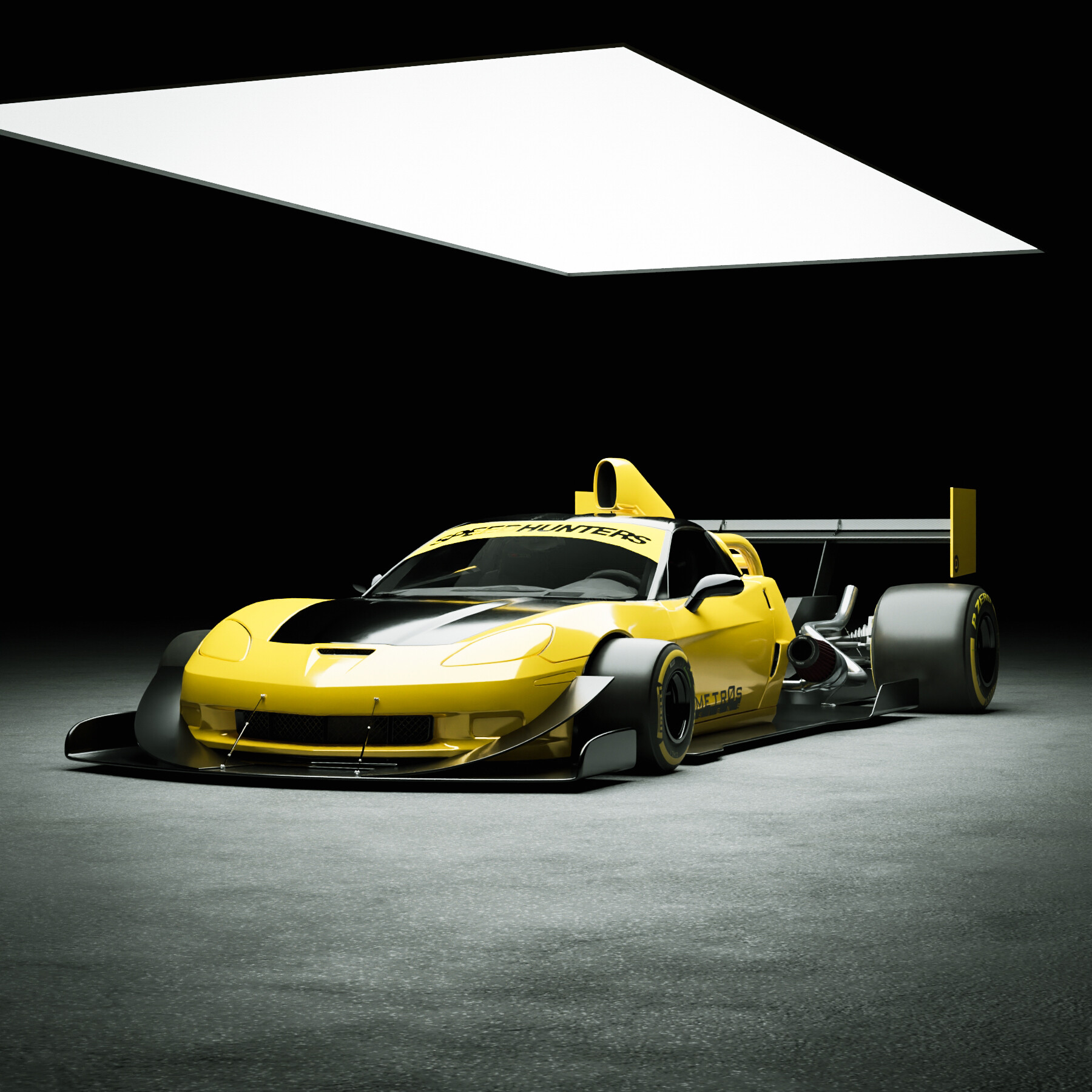 ArtStation - Chevrolet Corvette CF16