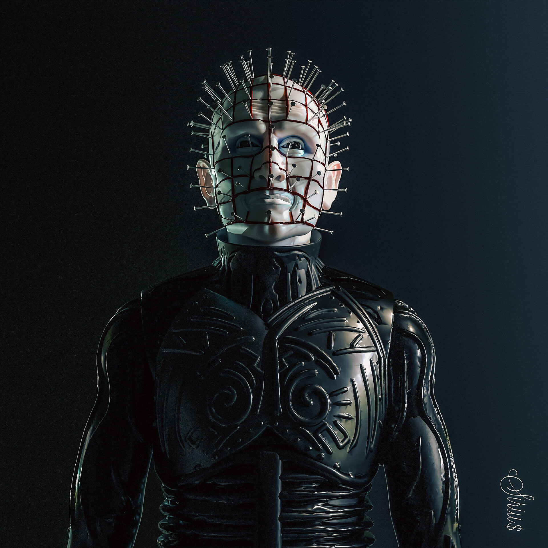 ArtStation - Hellraiser Pinhead Sculpture