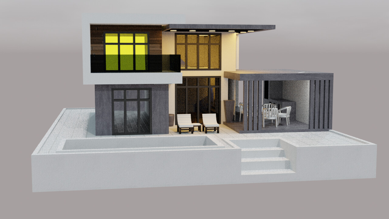 ArtStation - Realistic House Model