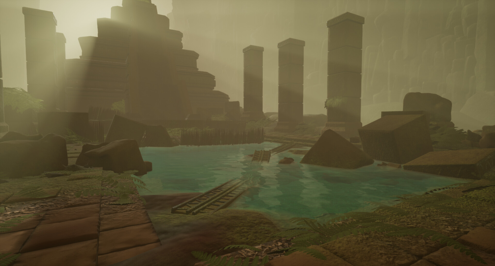 ArtStation - Temple Ruins