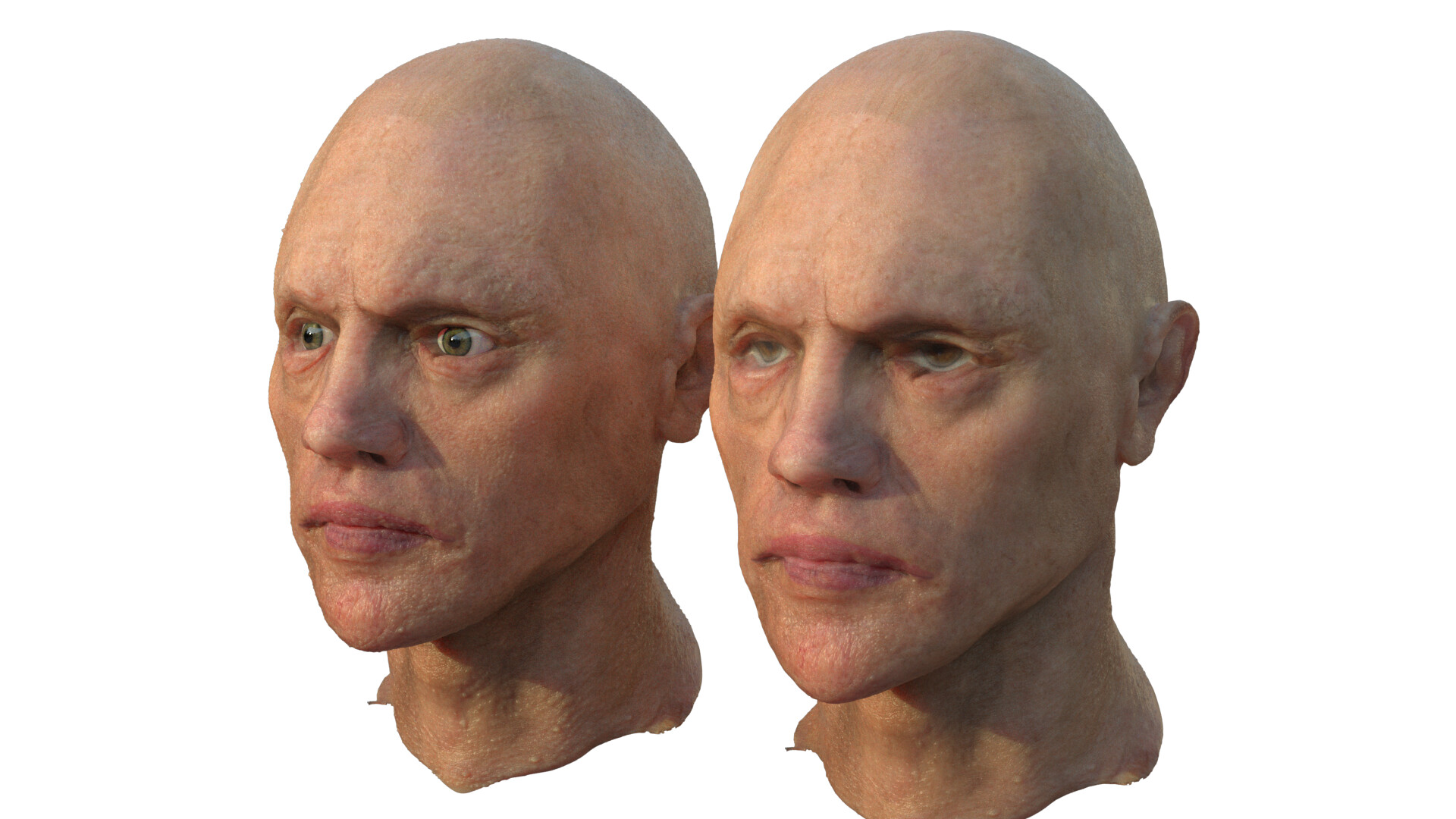 ArtStation - head rendering