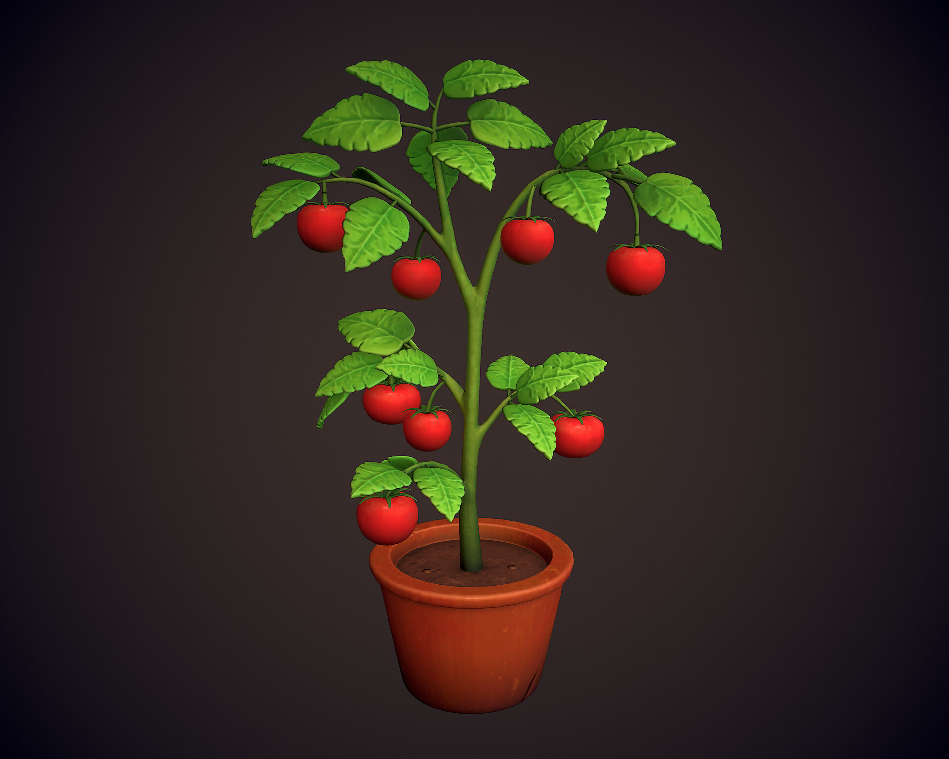 ArtStation - Tomato plant