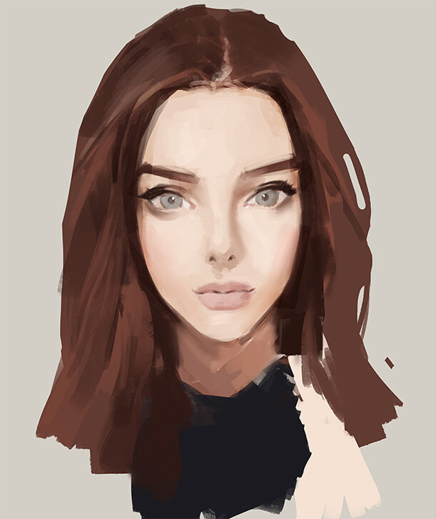 ArtStation - Face painting training